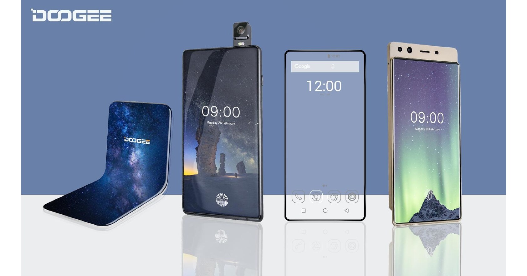 Four Revolutionary DOOGEE Smartphones Hit the Market With Futuristic Tech