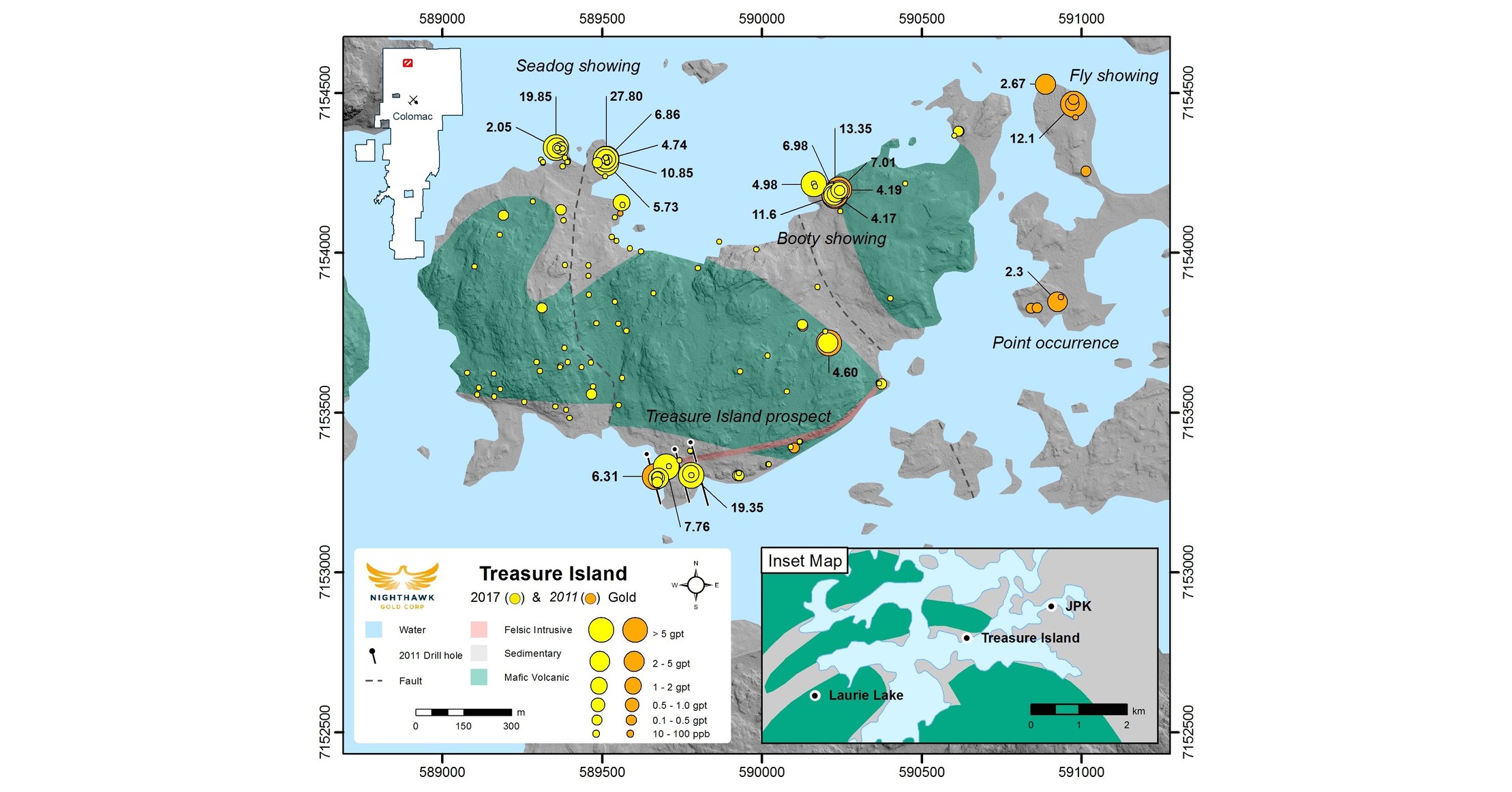 Nighthawk reports new gold discoveries within its Indin Lake Gold Property