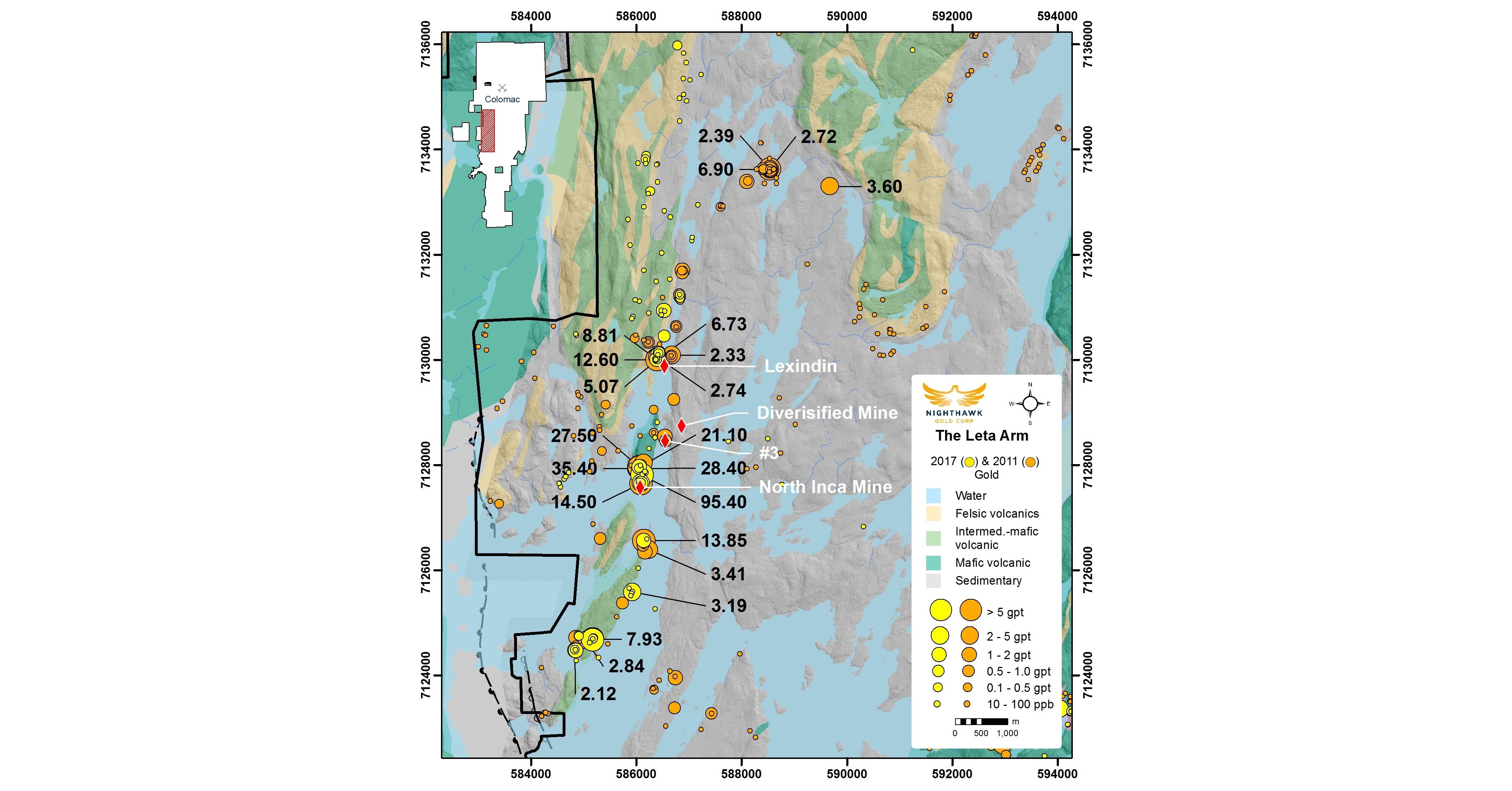 Nighthawk reports new gold discoveries within its Indin Lake Gold Property