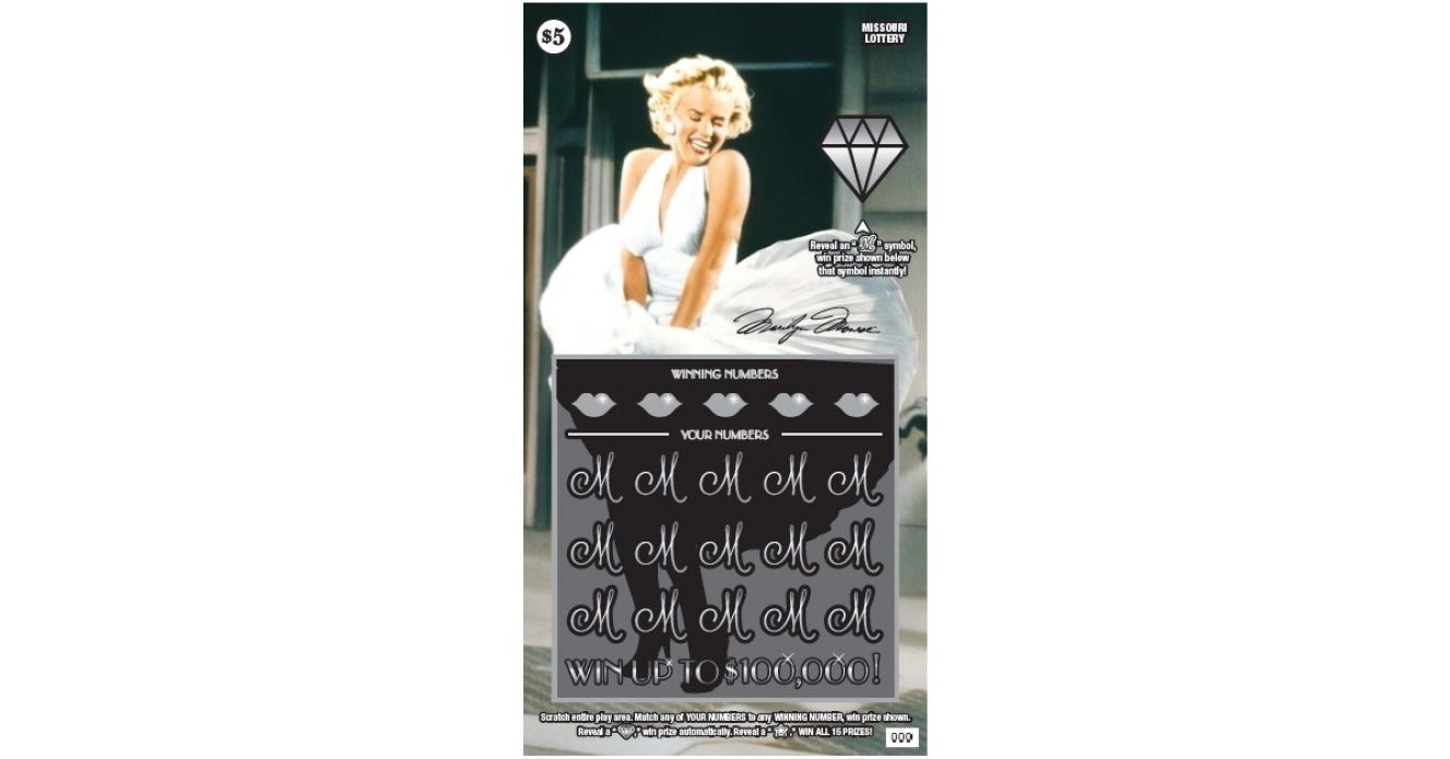 Marilyn Monroe™ Instant Ticket A Classic Success in Missouri