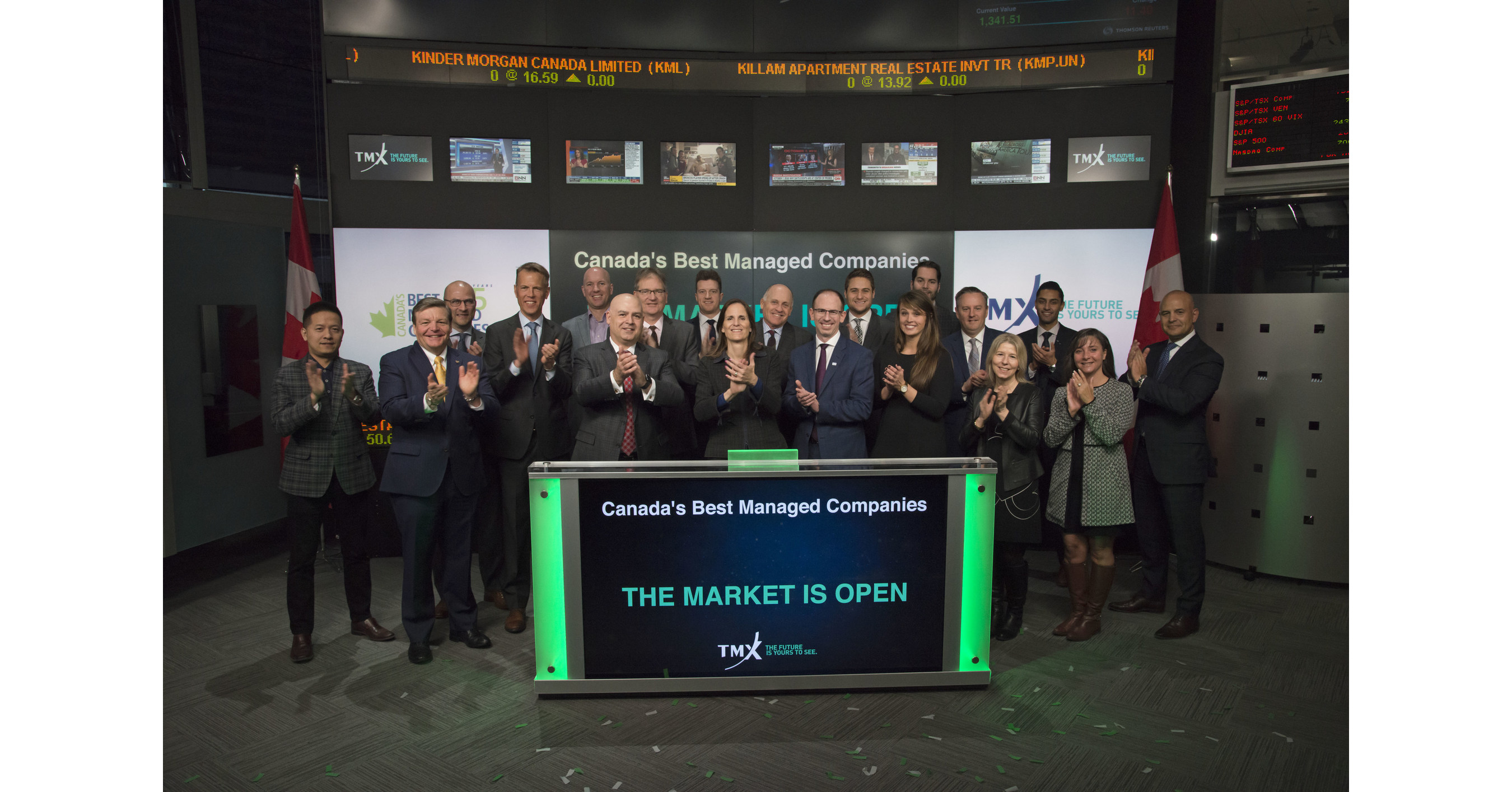 Canada's Best Managed Companies Opens the Market
