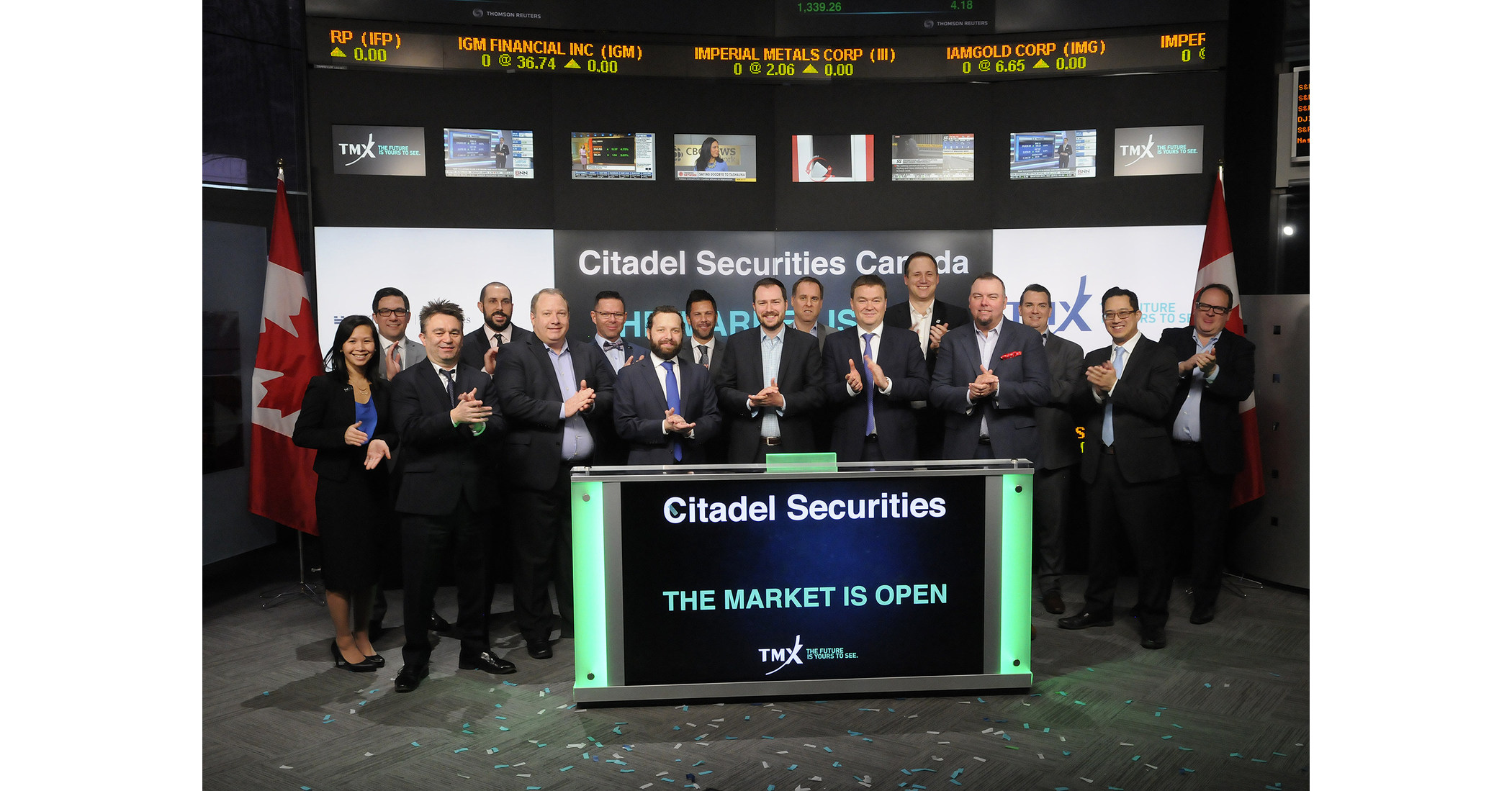 Citadel Securities Canada Opens the Market