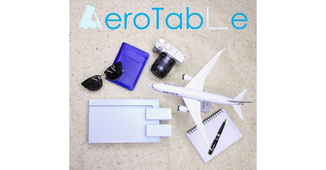 Innovative In-Flight Carry-On Table, AeroTable, Launches IndieGoGo Campaign