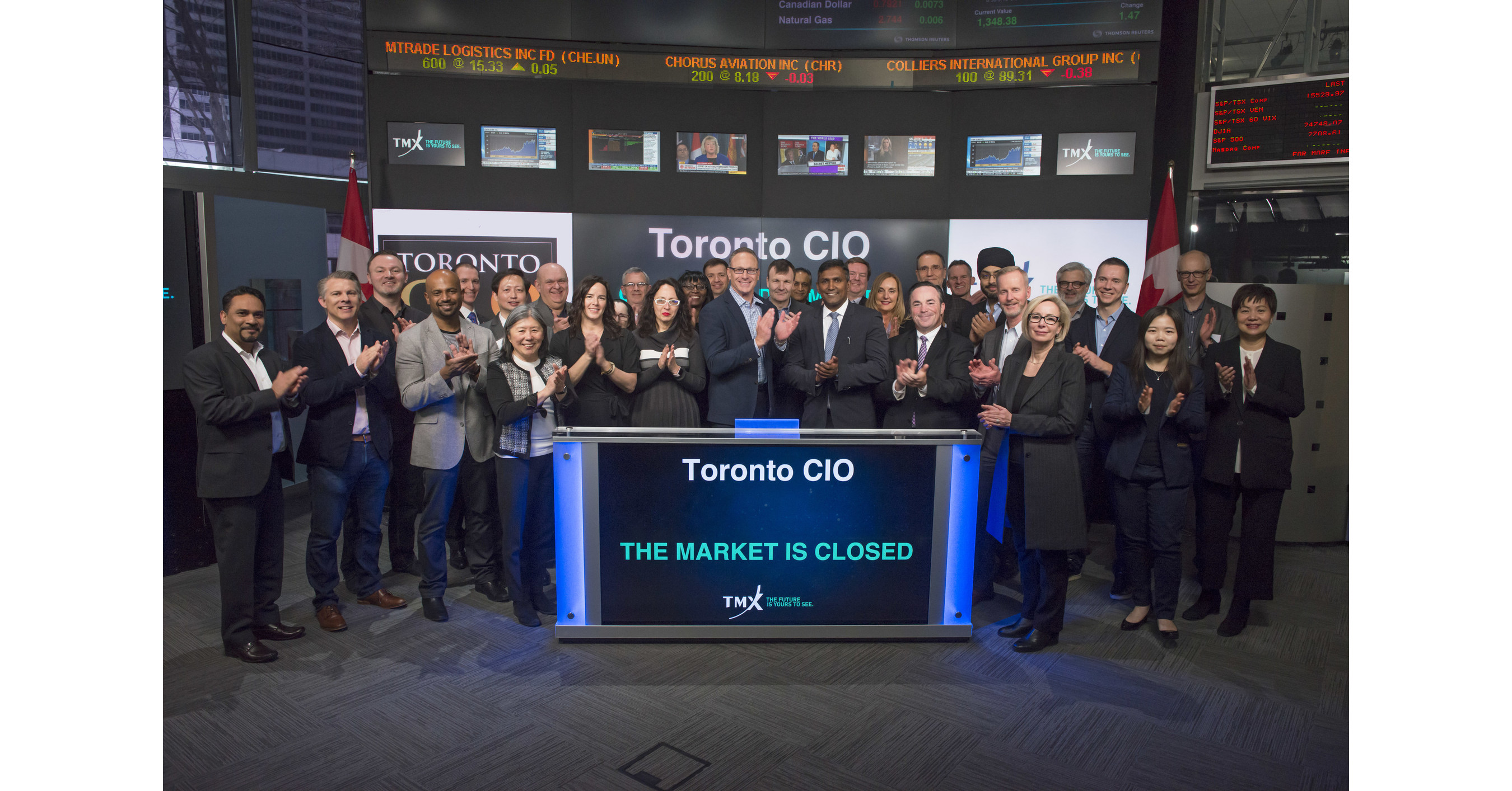 Toronto CIO Closes the Market