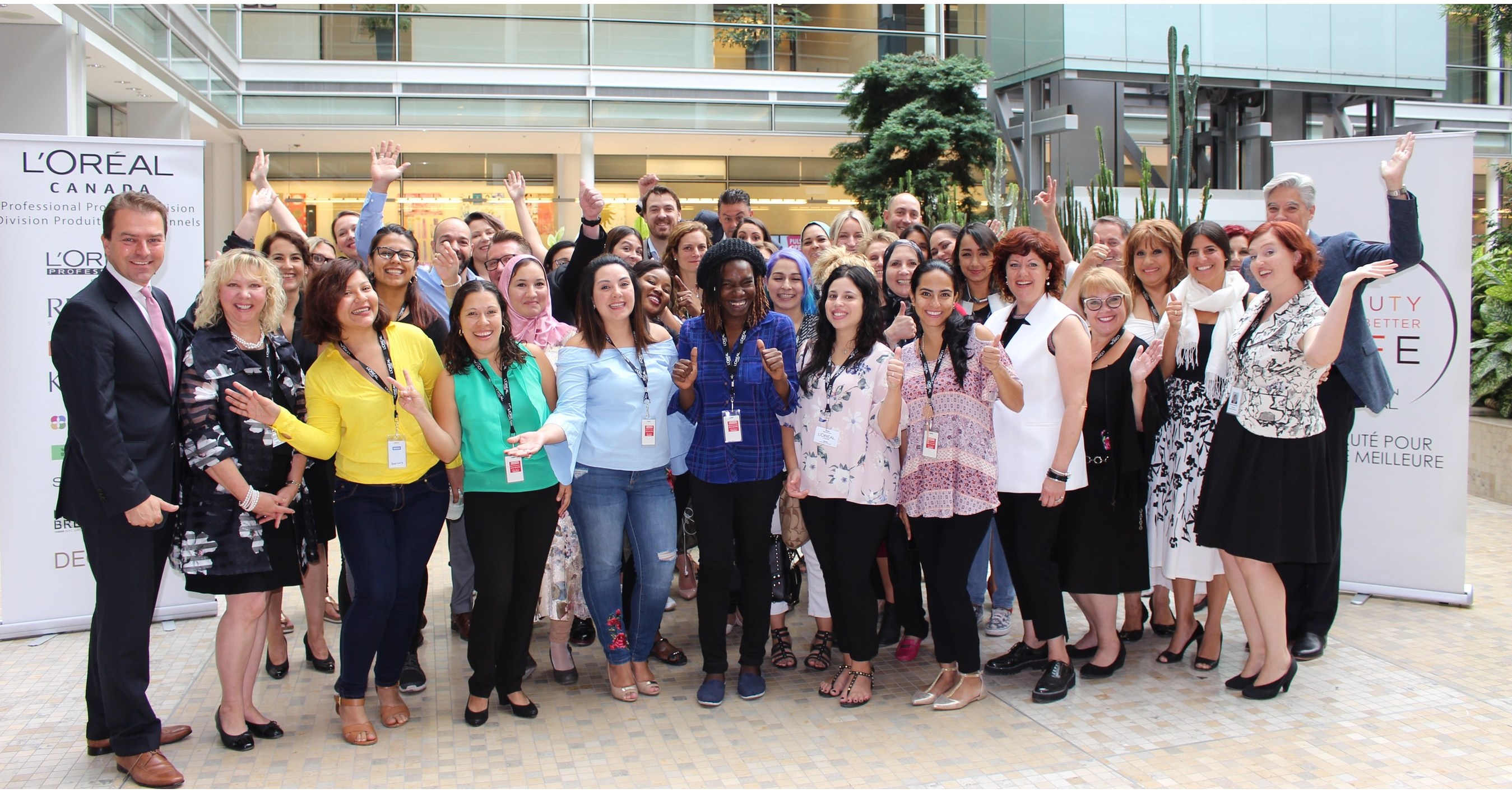 L'Oréal Canada successfully concludes the 2nd edition of the Beauty for ...