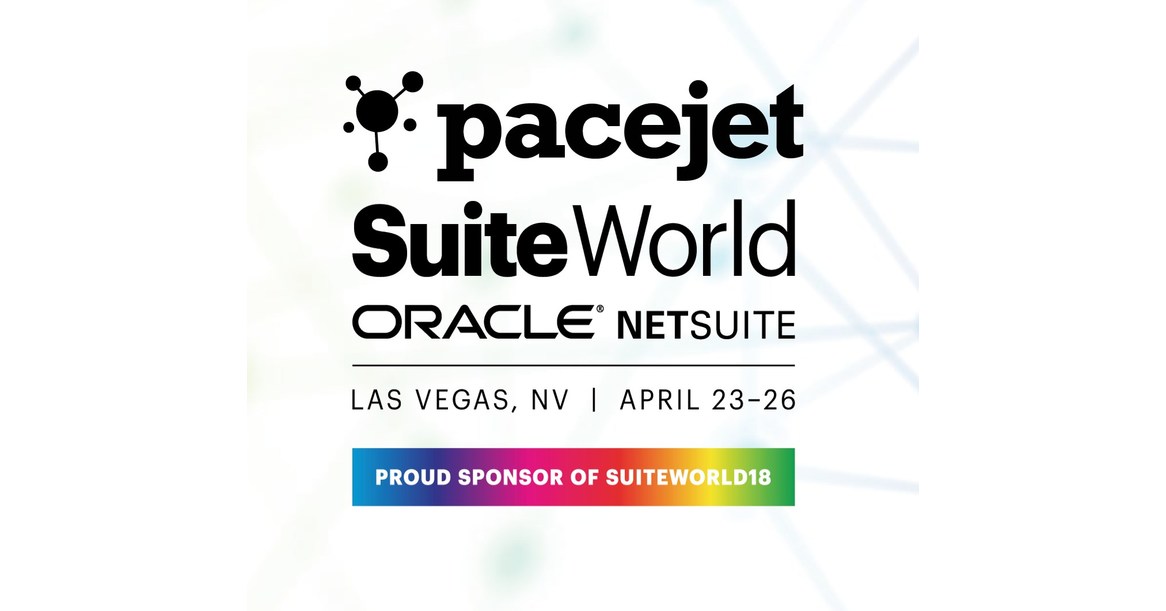 Pacejet Announces Gold Sponsorship of SuiteWorld18
