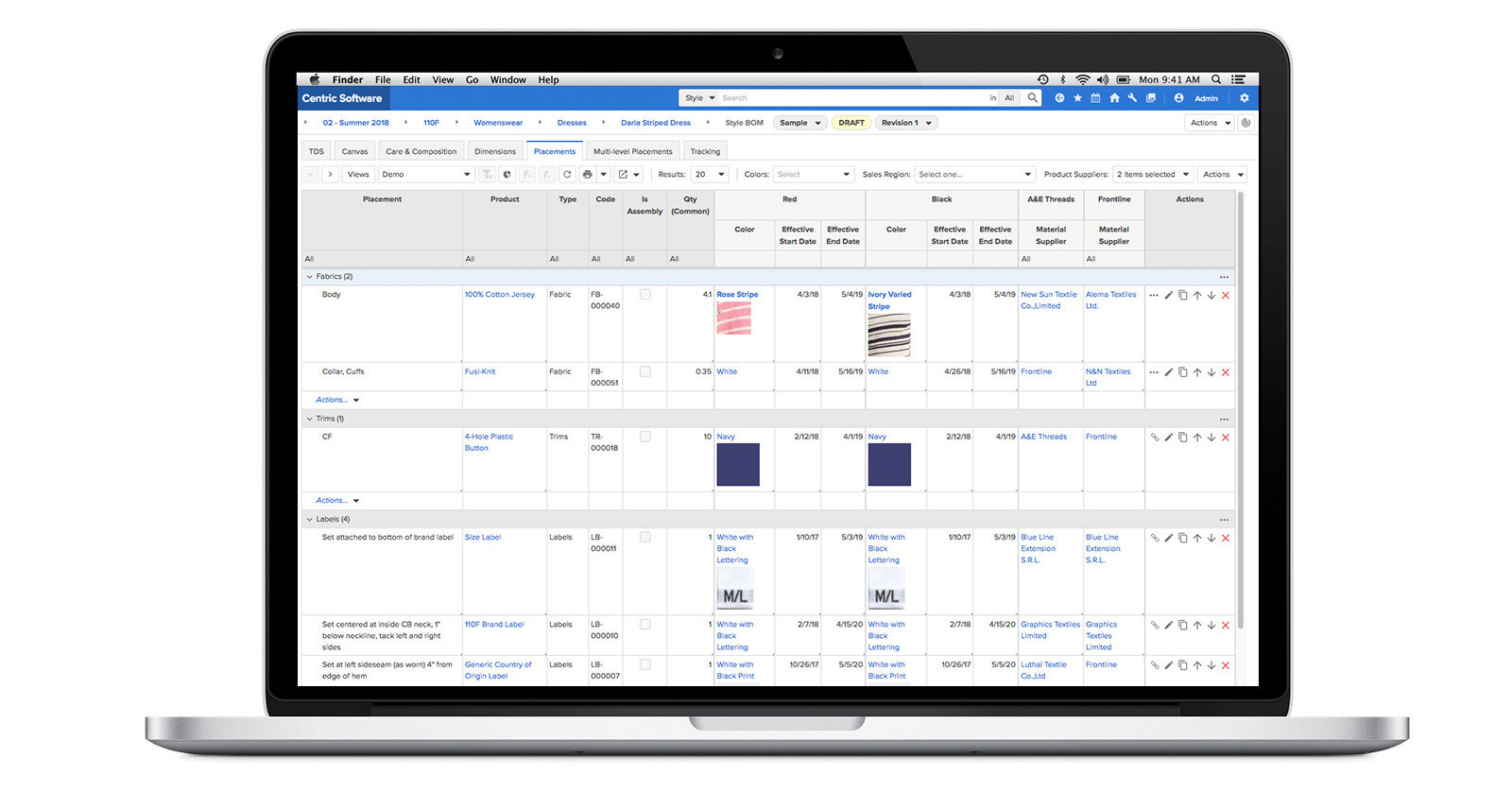 Centric Software Releases Centric 8 PLM V6.3