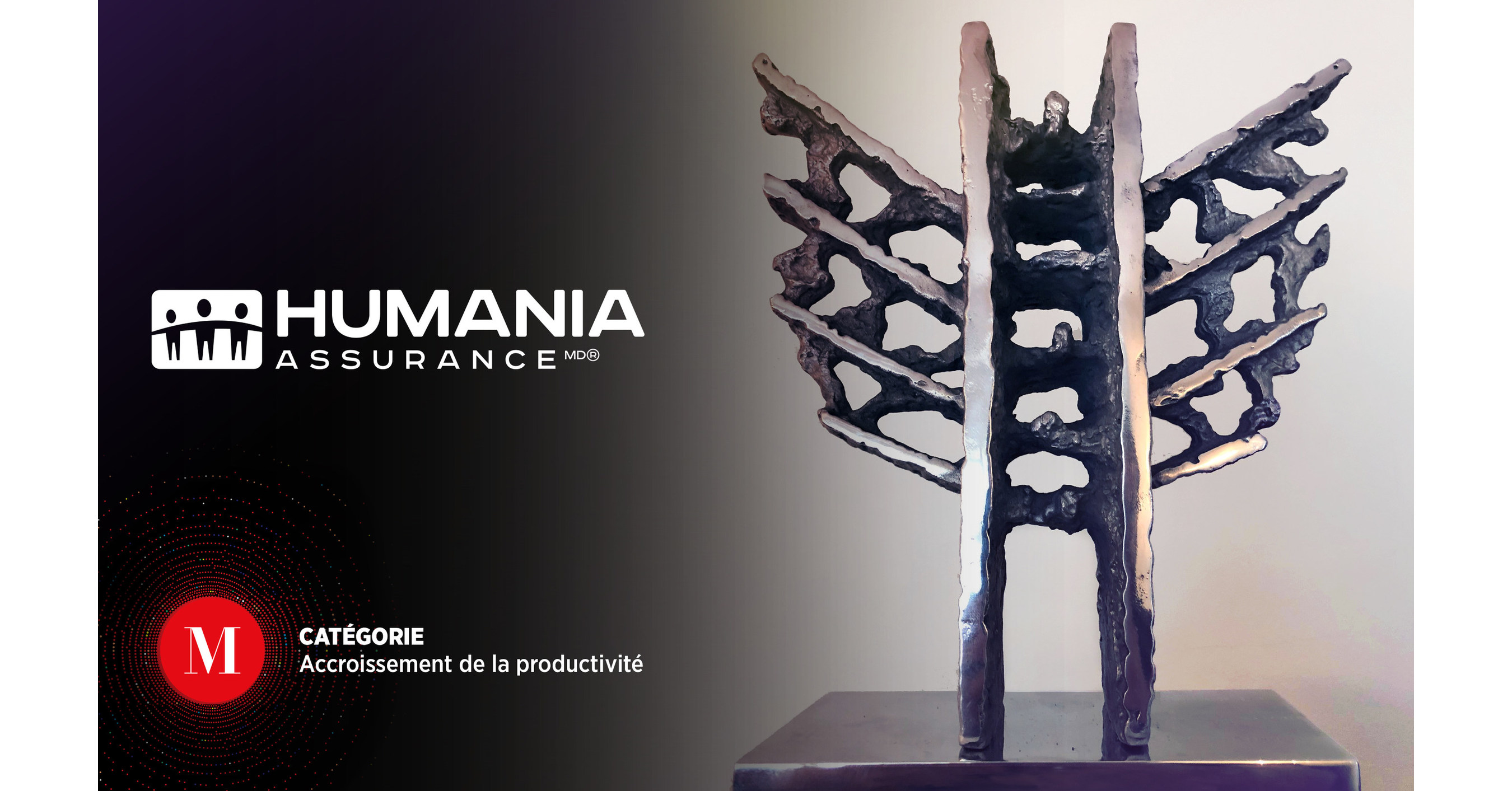 Humania Assurance Inc. wins at the 38th edition of Quebec's most ...