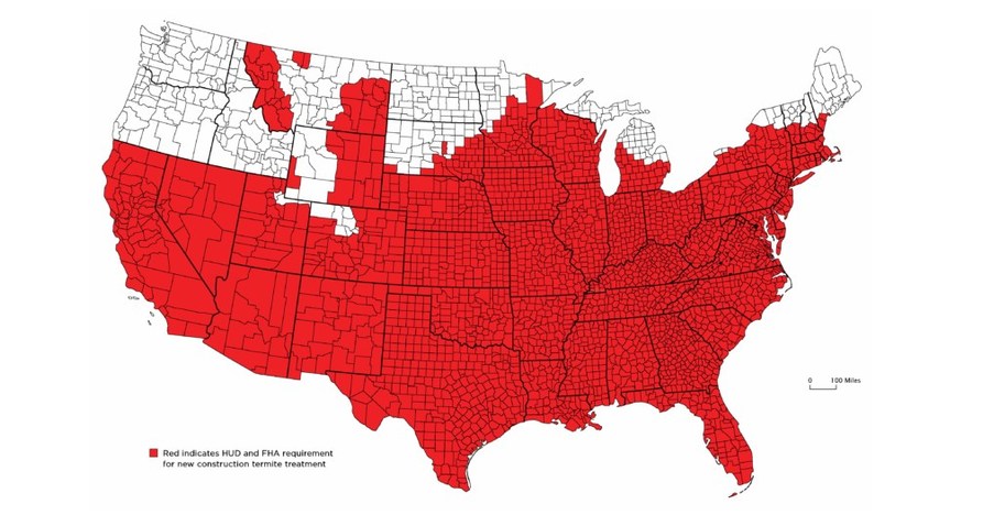 Termites Are Thriving Much Further North Than Builders Realize