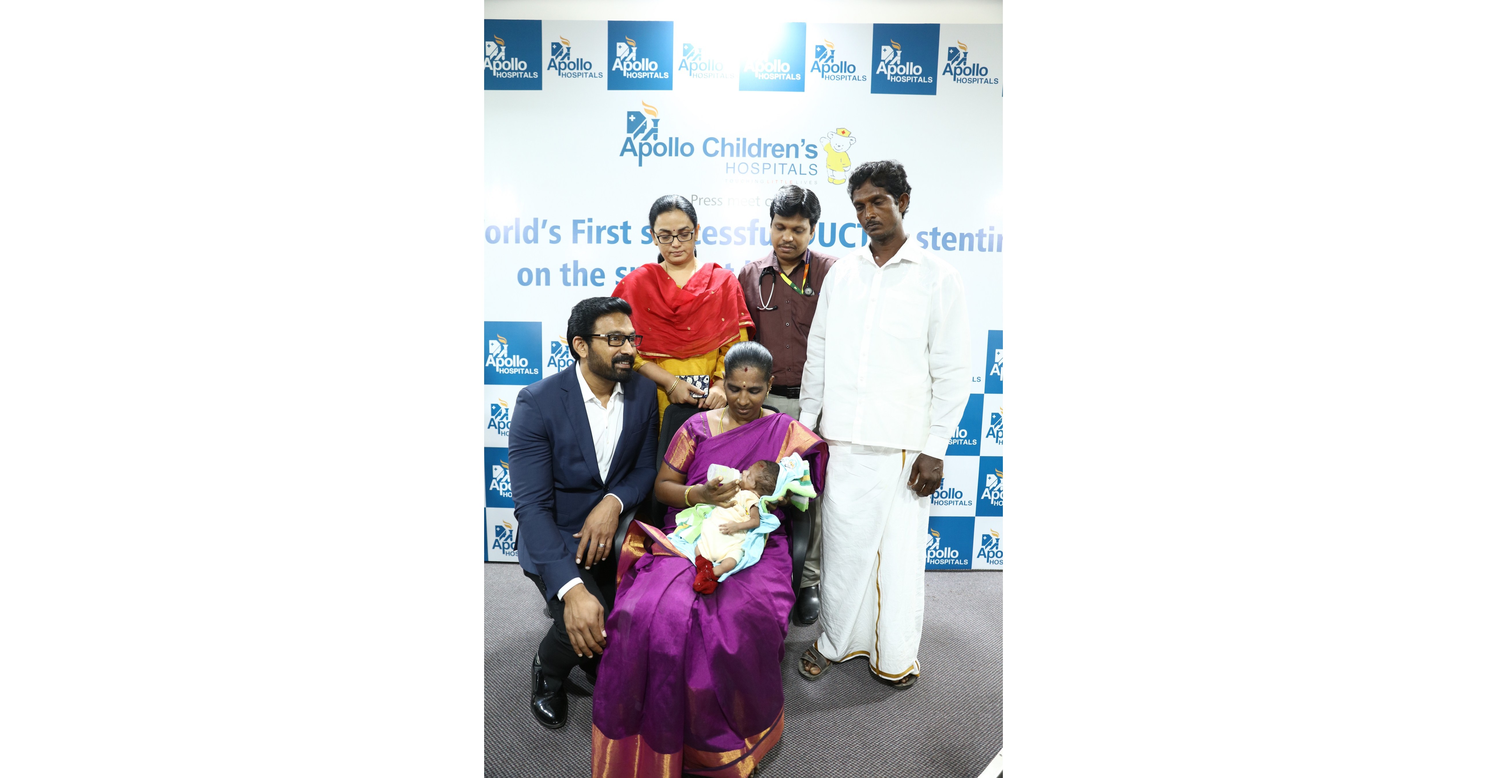 Apollo Children's Hospitals Performs World's First DUCTAL Stenting on ...
