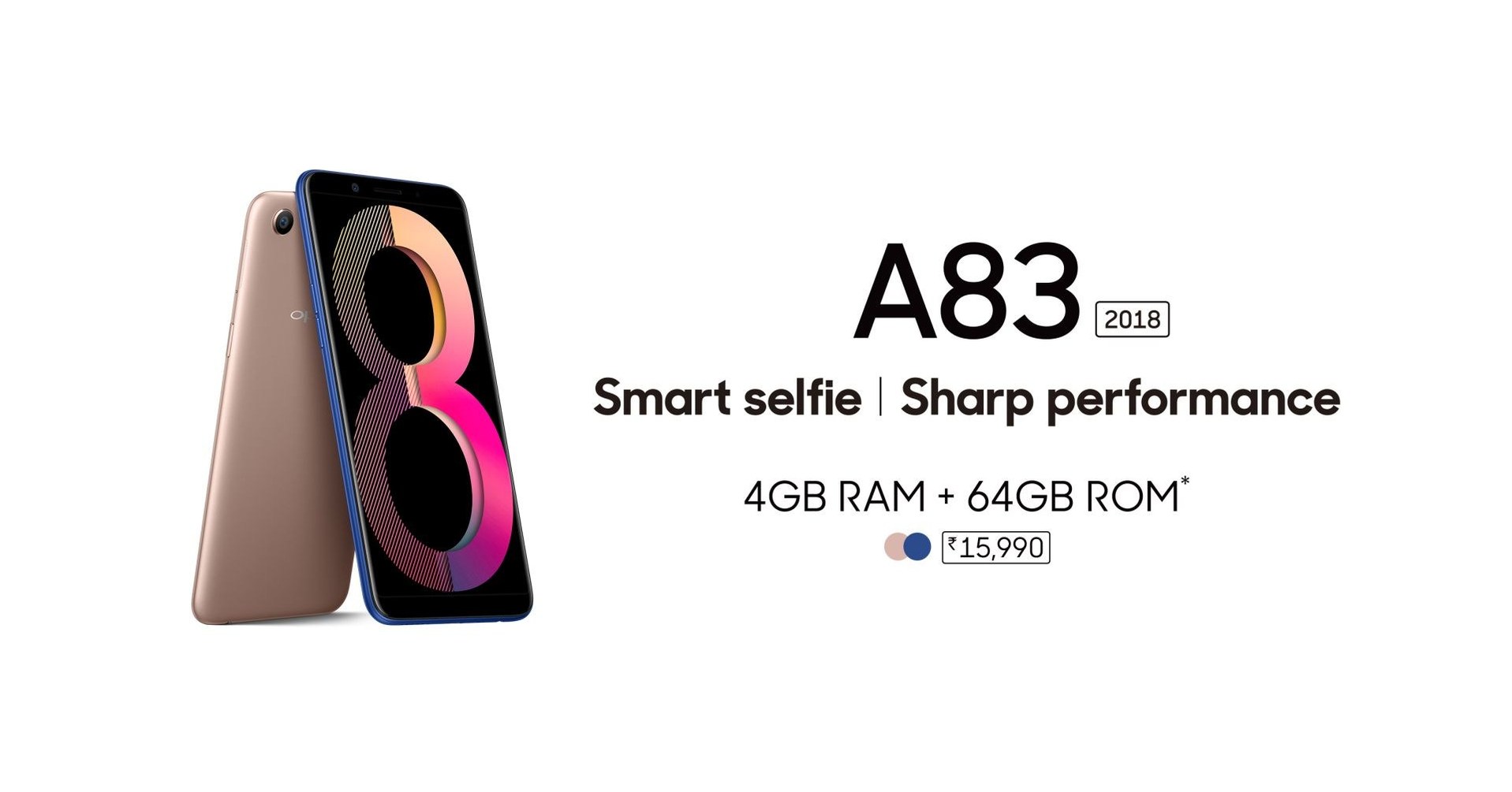 OPPO Announces Upgraded A83 2018 for Smart Selfies and Sharp Performance