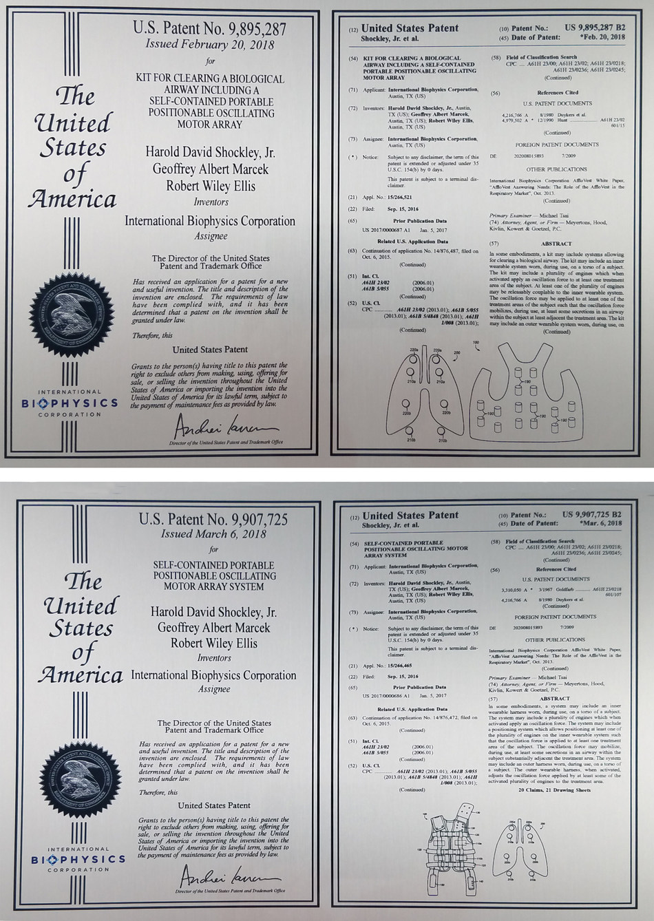 International Biophysics is Awarded New Patents for the AffloVest ...