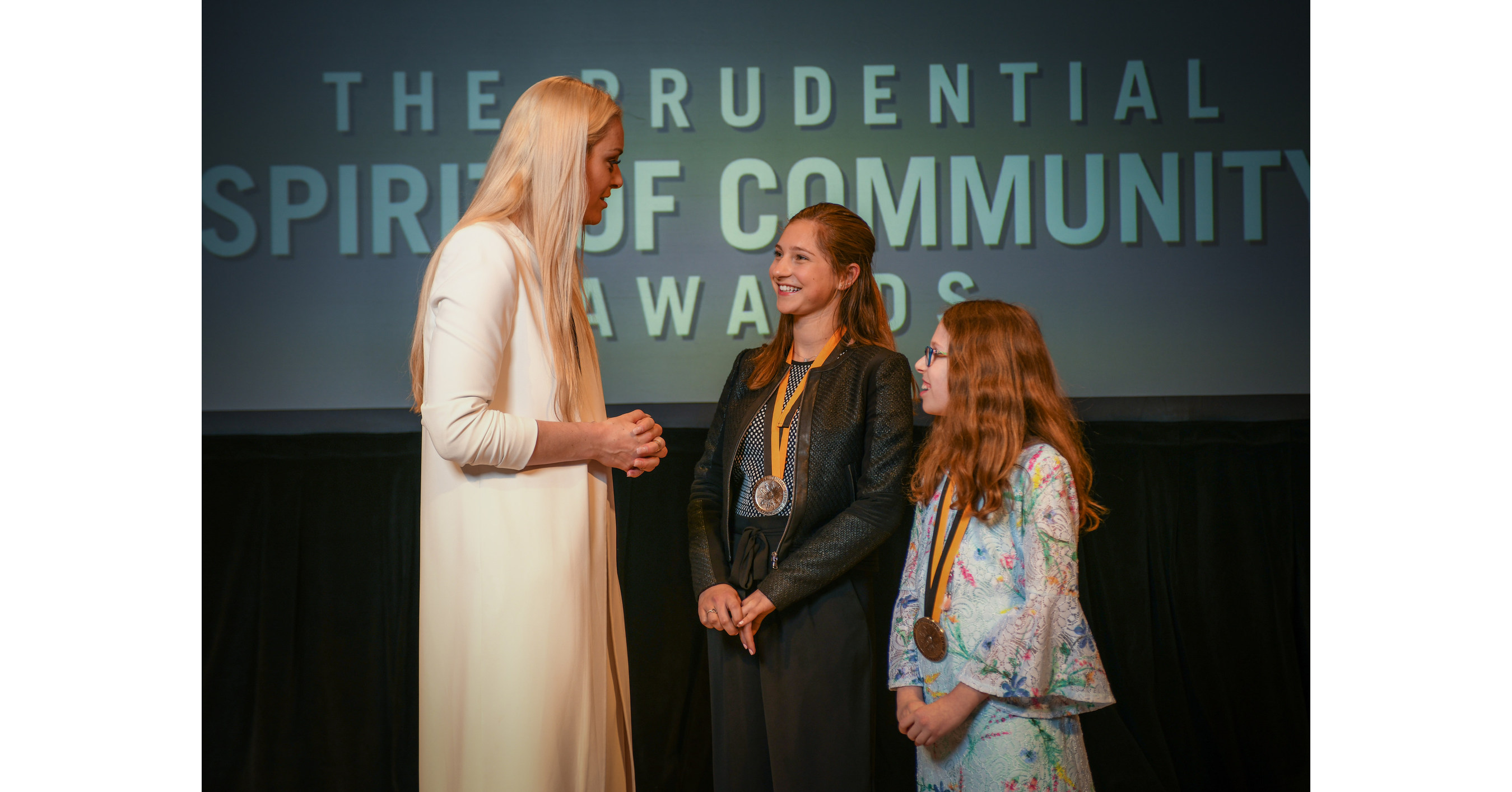 New York students Helena Zimmerman of Purchase and Hailey Richman of ...