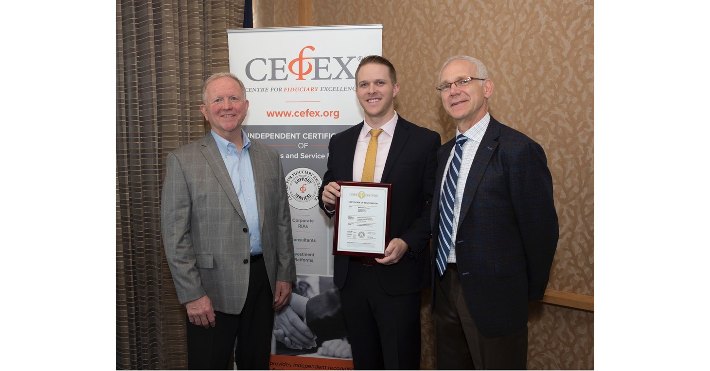 CEFEX®, The Centre For Fiduciary Excellence, Honors Twelve Certified ...