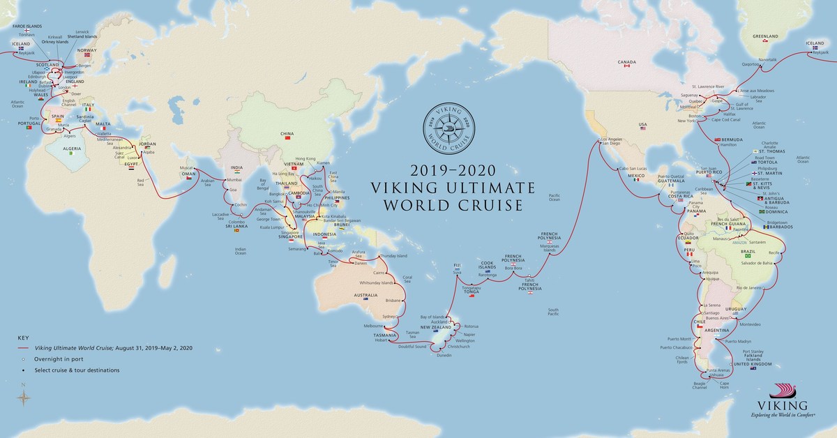 Viking cruise map | Insiderpuj.com