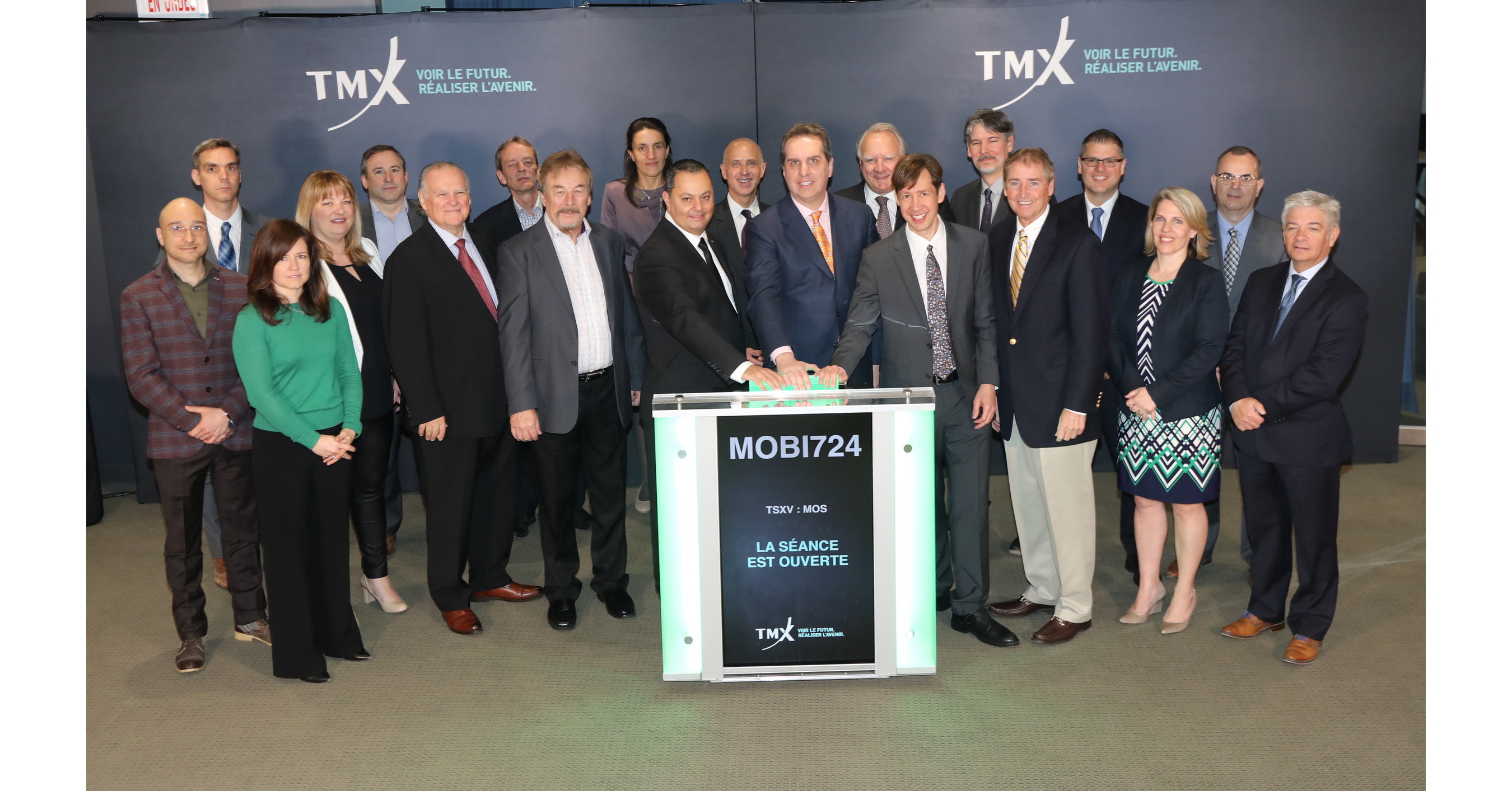 MOBI724 Global Solutions Inc. Opens the Market