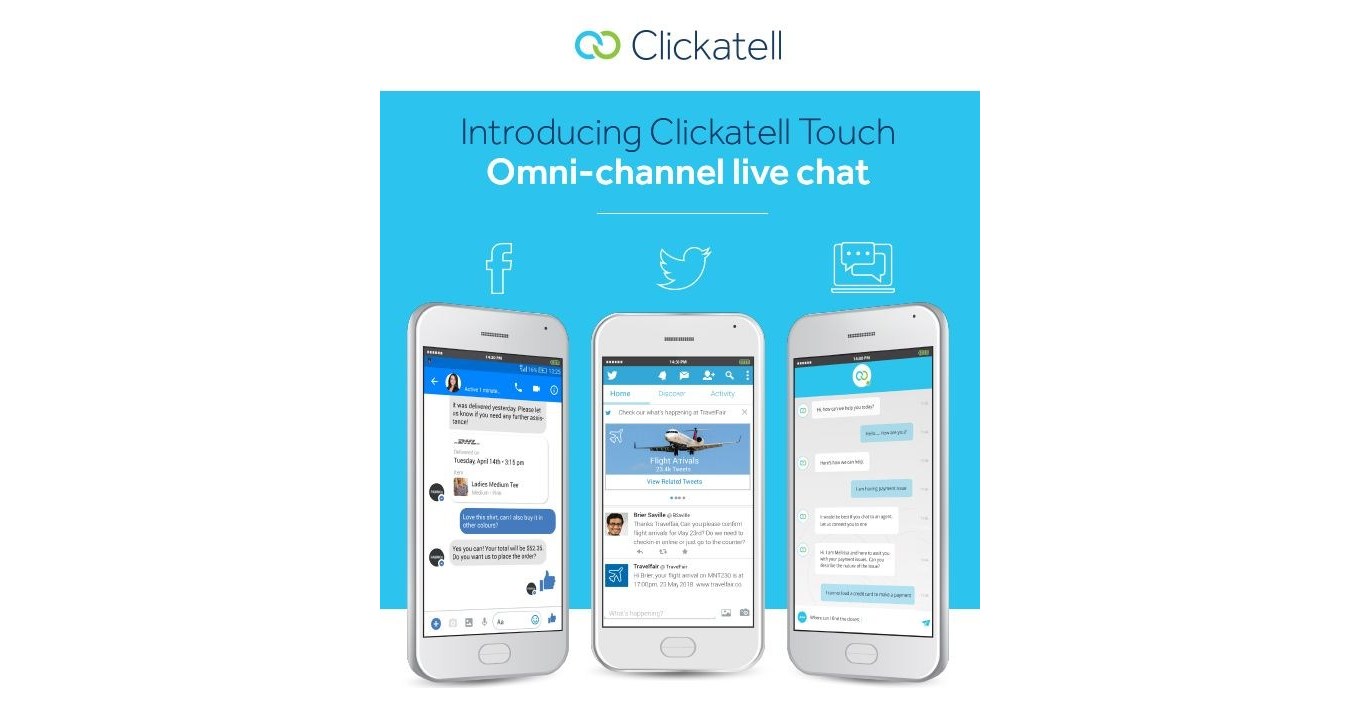 Clickatell Launches Touch Go: Live-Chat for Customer Care