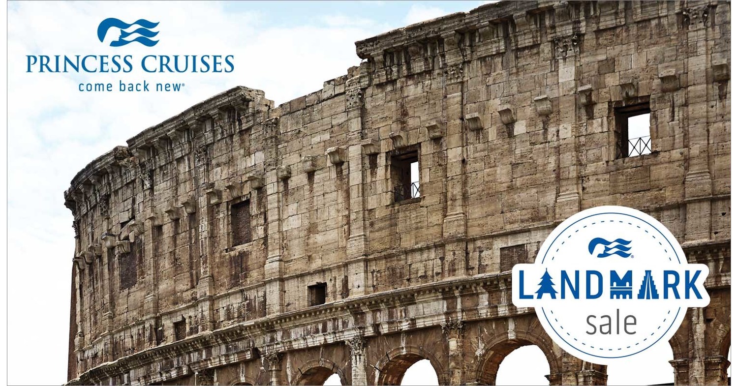 Princess Cruises Announces First Booking Offer on 2019 Summer Destinations