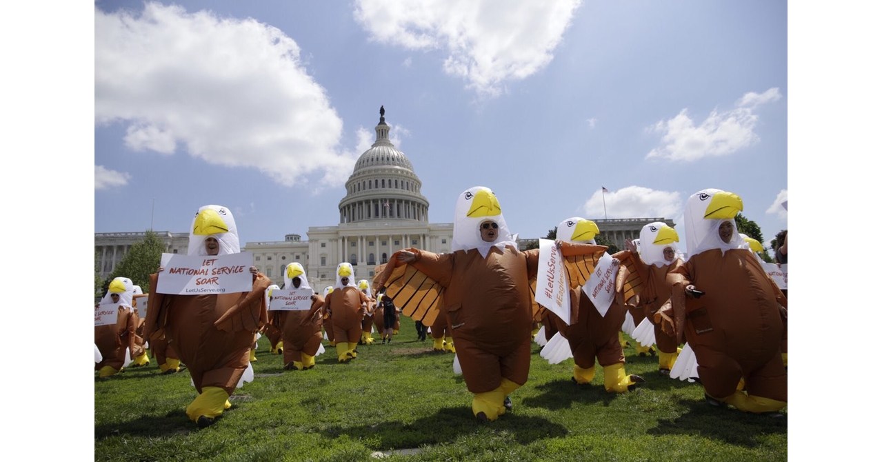 Hundreds of eagles rallied at U.S. Capitol today telling Congress to ...