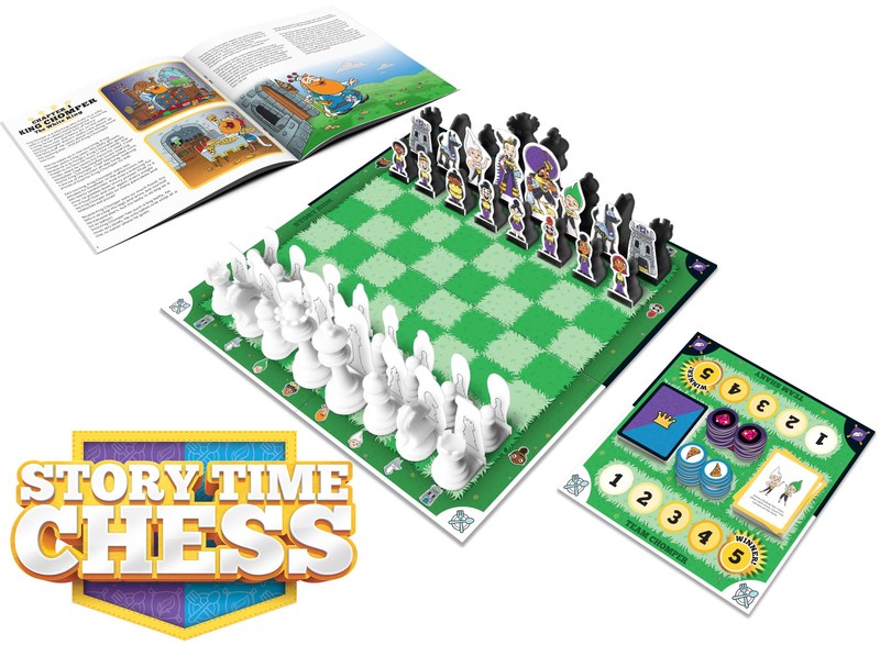 Story Time Chess - The Board Game That Teaches Chess to 3-Year-Olds