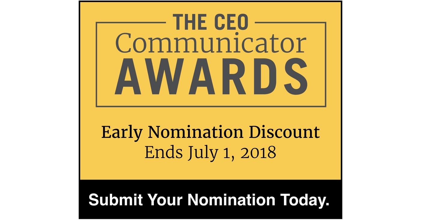 CEO Communicator Launches Prestigious Awards Program to Recognize ...
