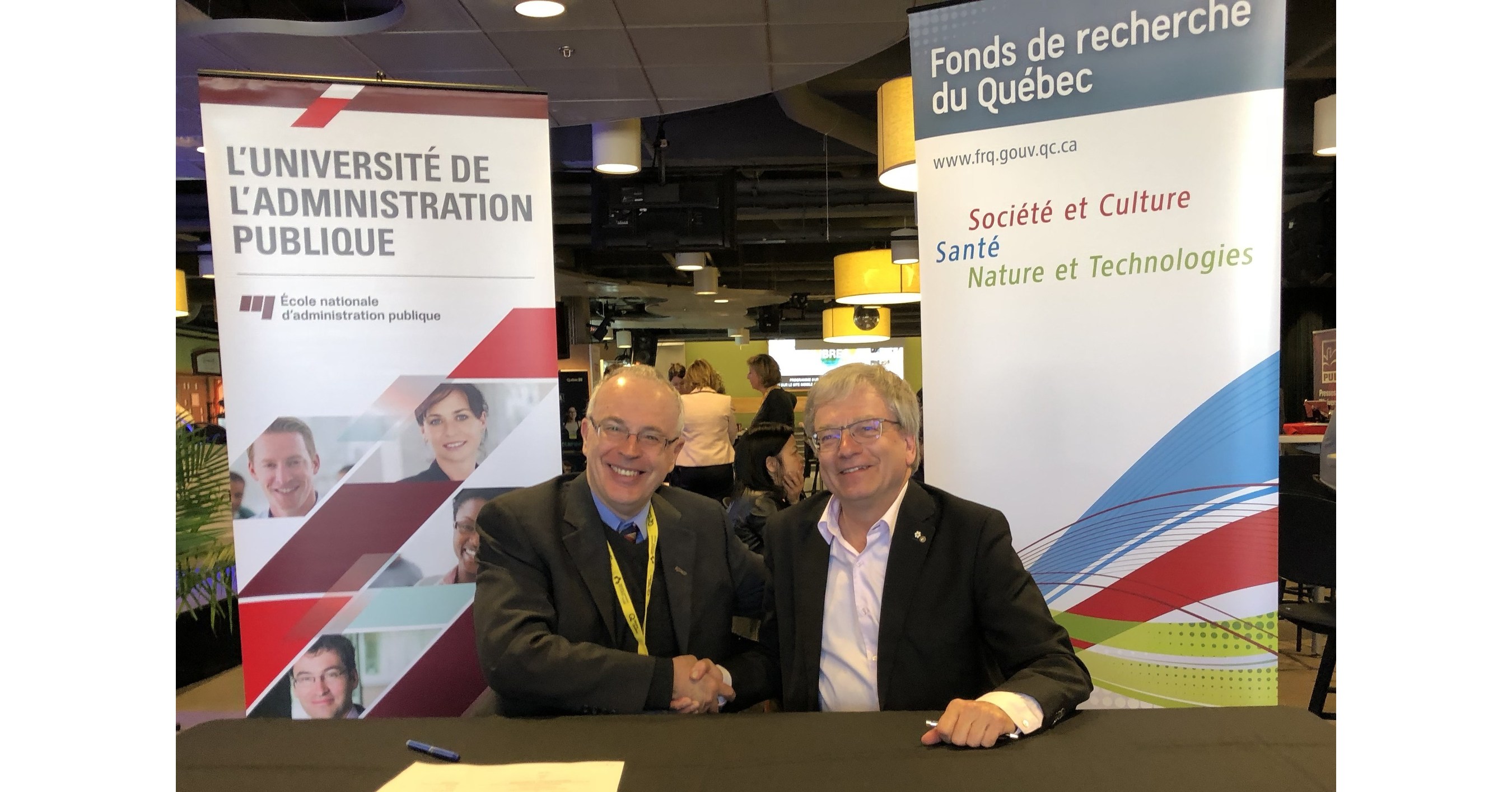 Collaboration ENAP et Fonds de recherche du Québec - Un nouveau ...