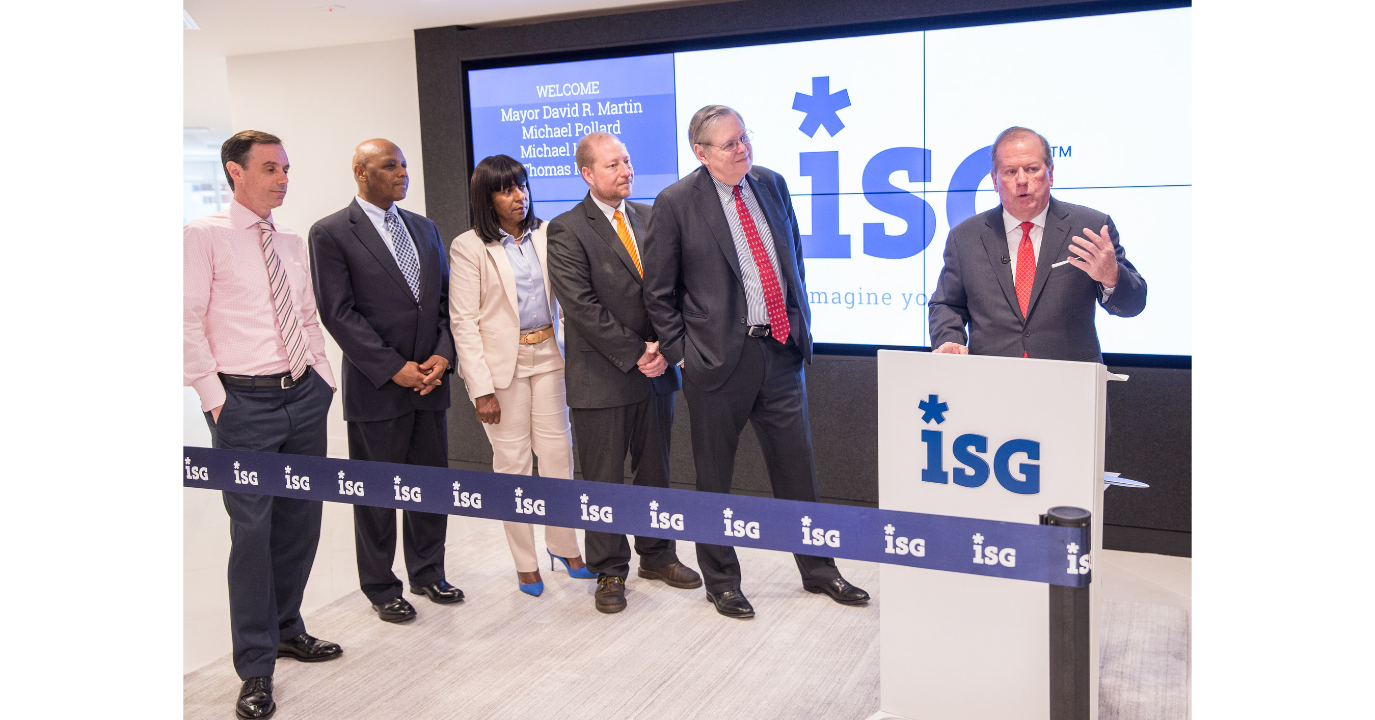 ISG Celebrates Opening of New Global Headquarters