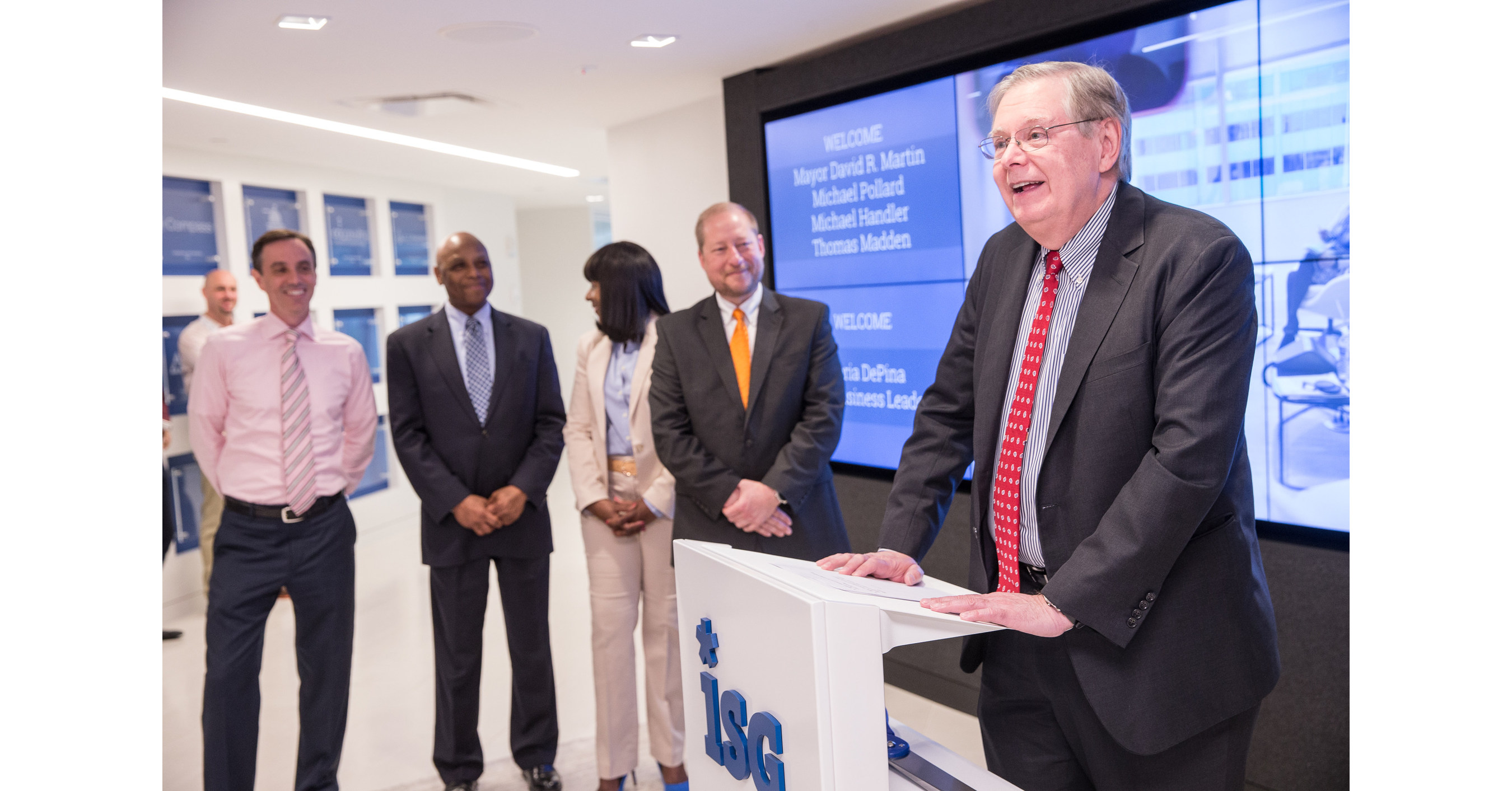 ISG Celebrates Opening of New Global Headquarters