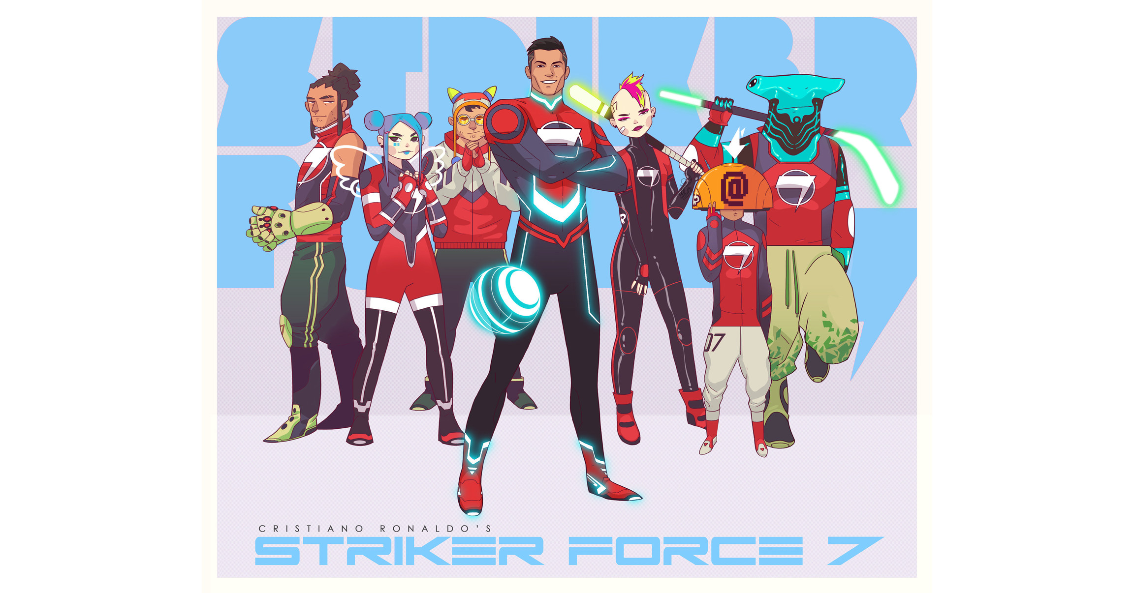 Cristiano Ronaldo anuncia nova série de animação, a "STRIKER FORCE 7 ...