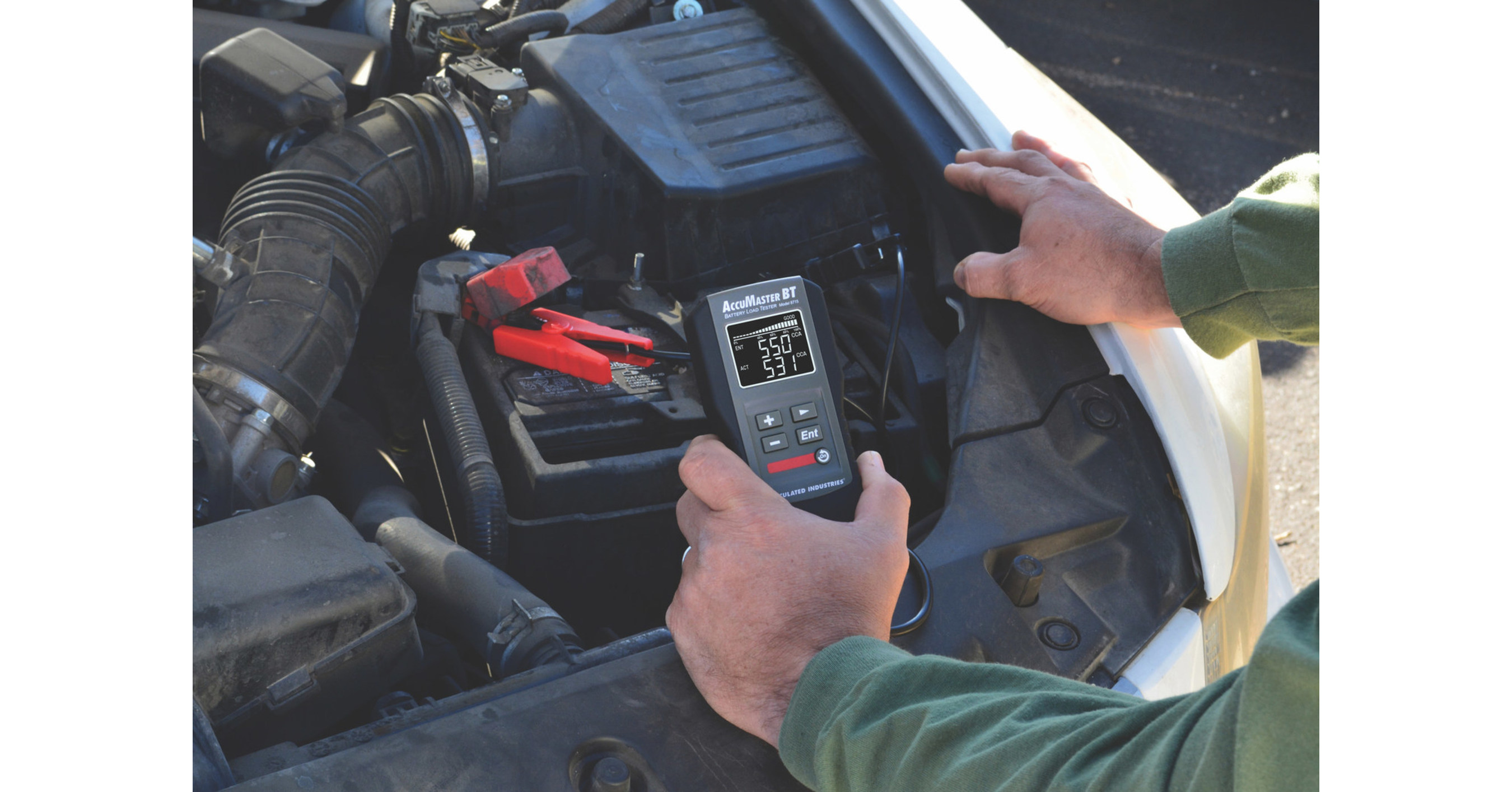 AccuMaster Battery Tester Assures Battery Reliability