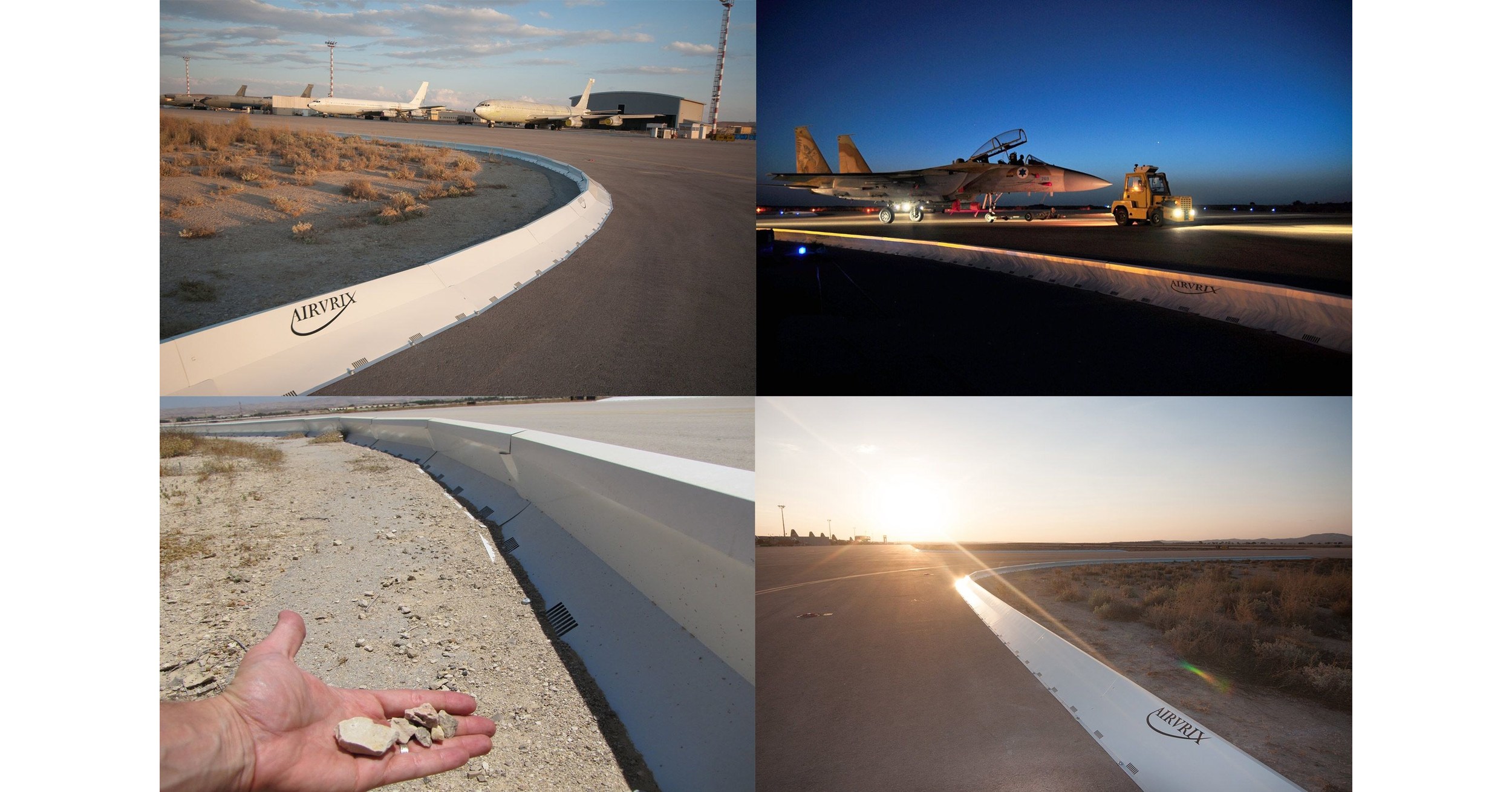 Israeli Air Force Improves Runway Safety by Installing Airvrix FOD Barrier™