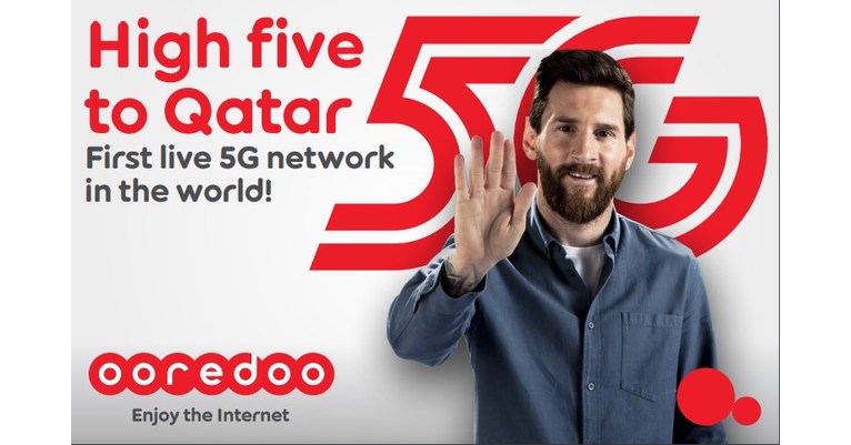 Ooredoo First In The World to Launch 5G Commercial Network