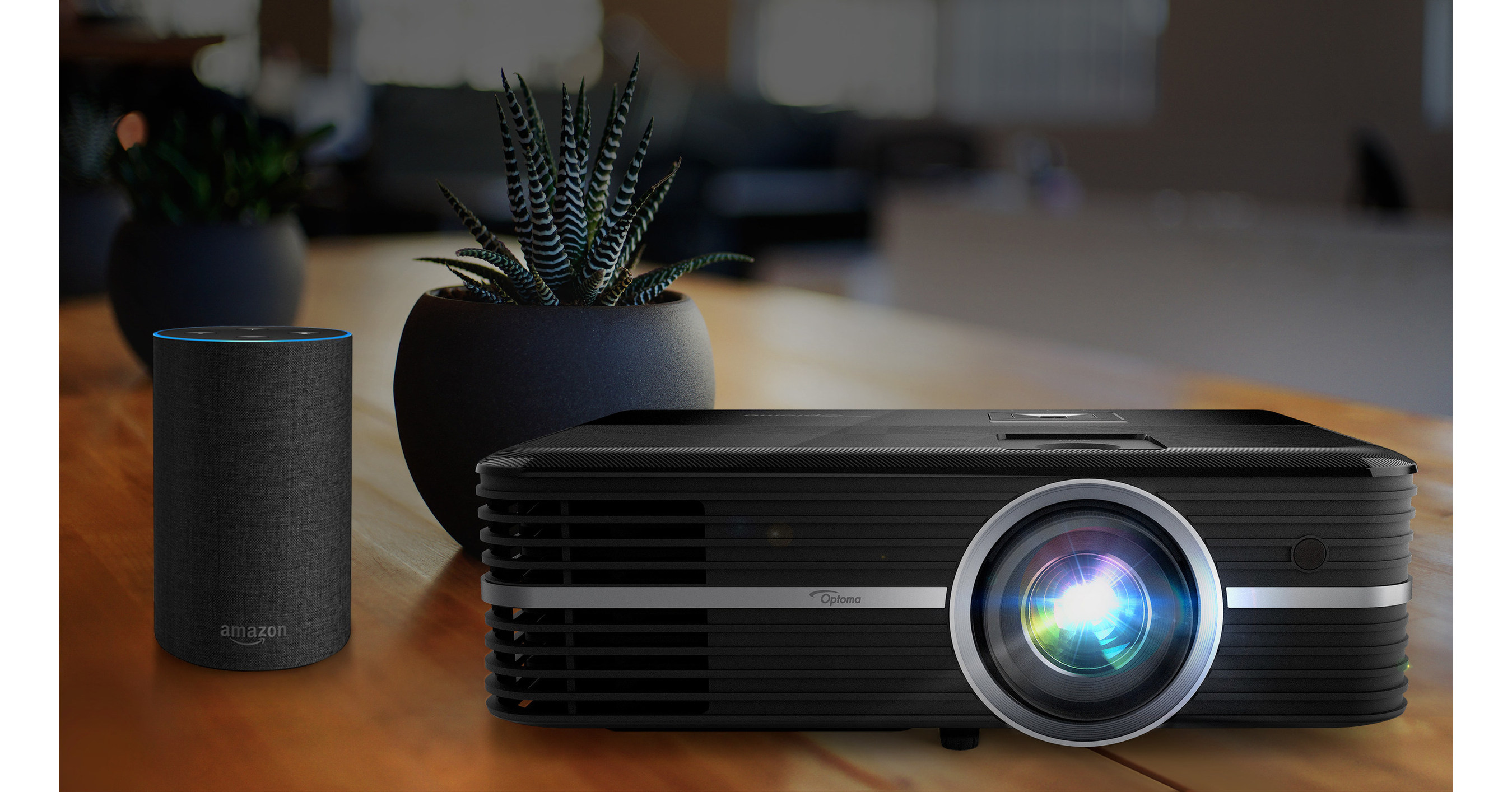 Optoma Ships World's First, Highly Anticipated Alexa-Compatible Home ...