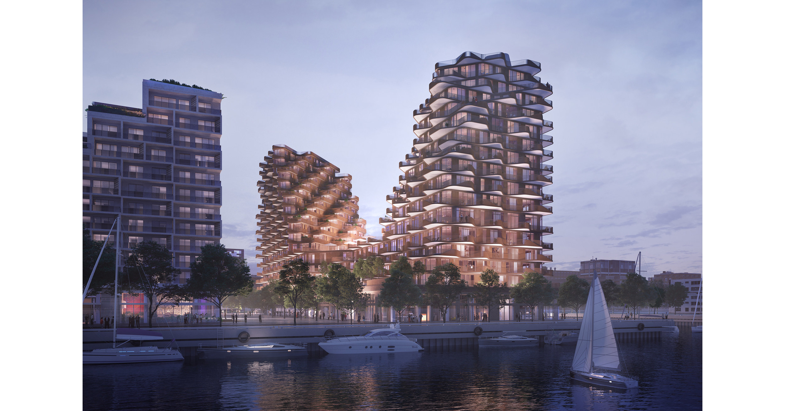 Hines and Tridel Announce Aqualuna, The Final Phase of Bayside Toronto