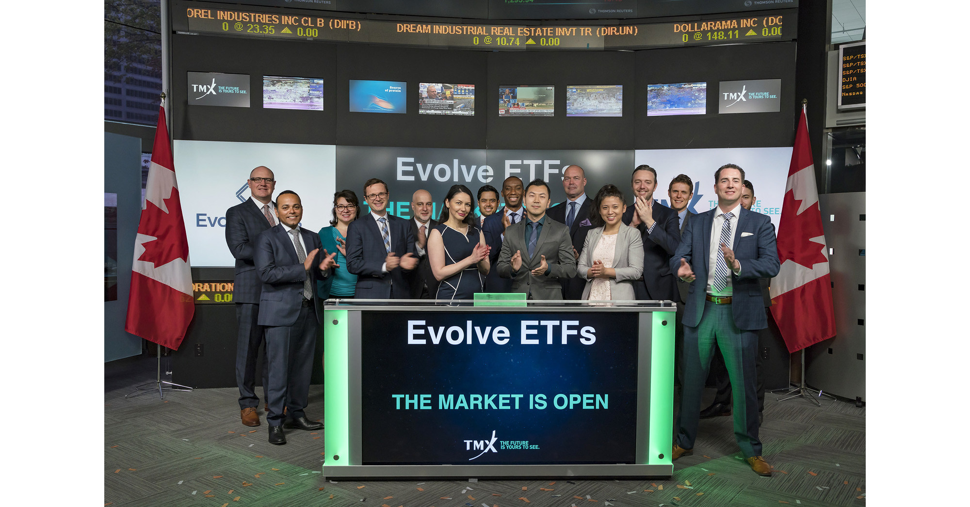 Evolve ETFs Opens the Market