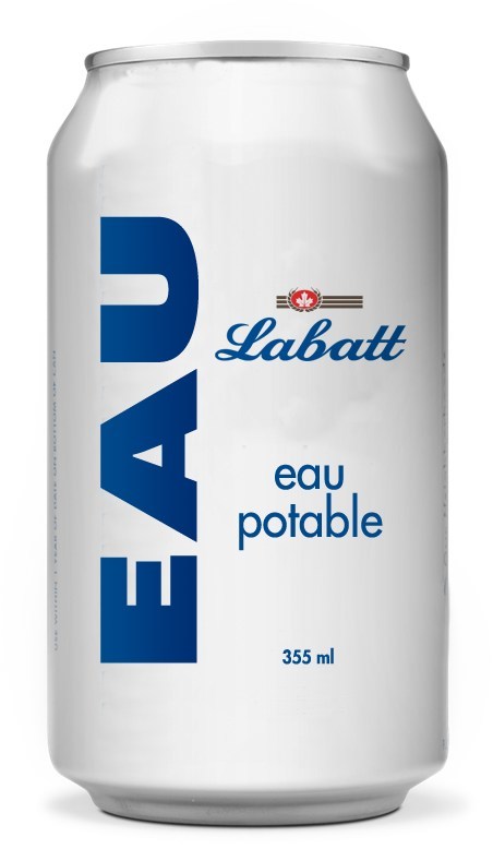 Labatt produit et livre 100 000 canettes d'eau potable aux communautés ...