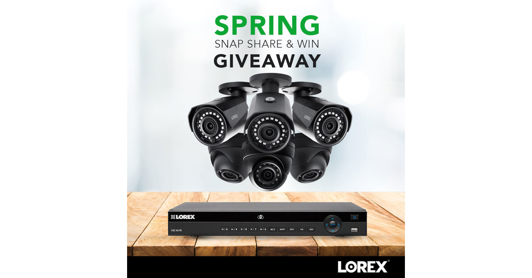 Lorex launches 2K Super HD Security Camera System Giveaway