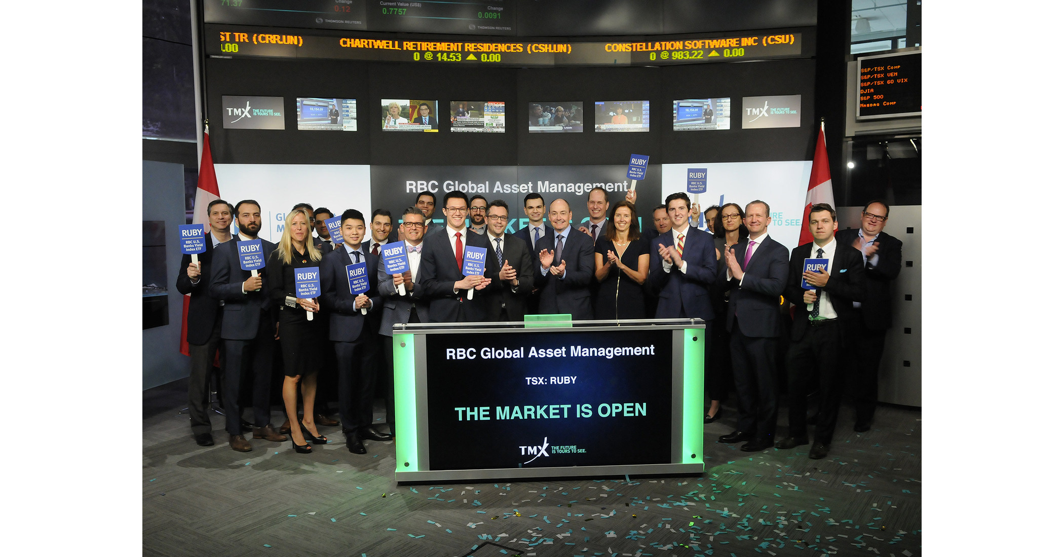 RBC Global Asset Management Opens the Market