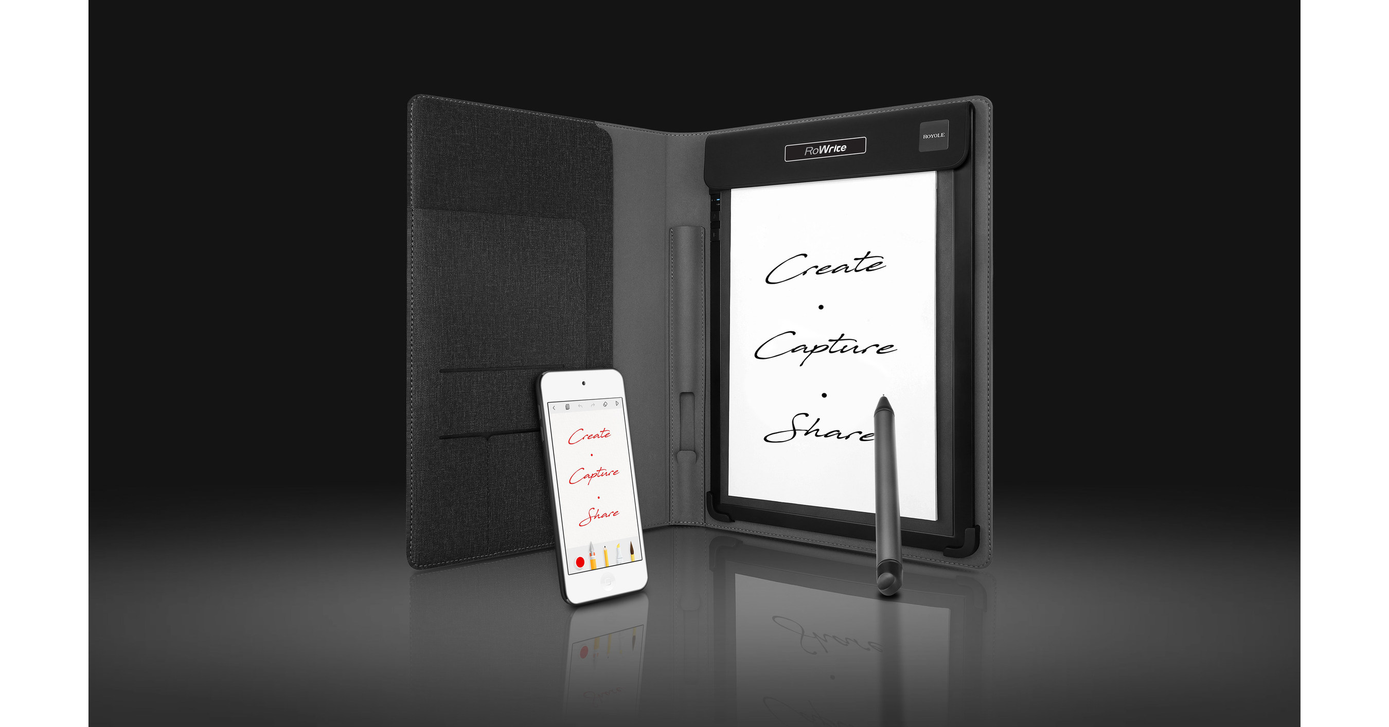 Royole RoWrite Smart Writing Pad with Folio Now Available in North America