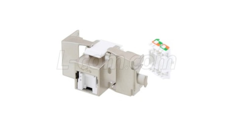 L-com Introduces New Tool-less RJ45 Jacks with PoE+ Compliance