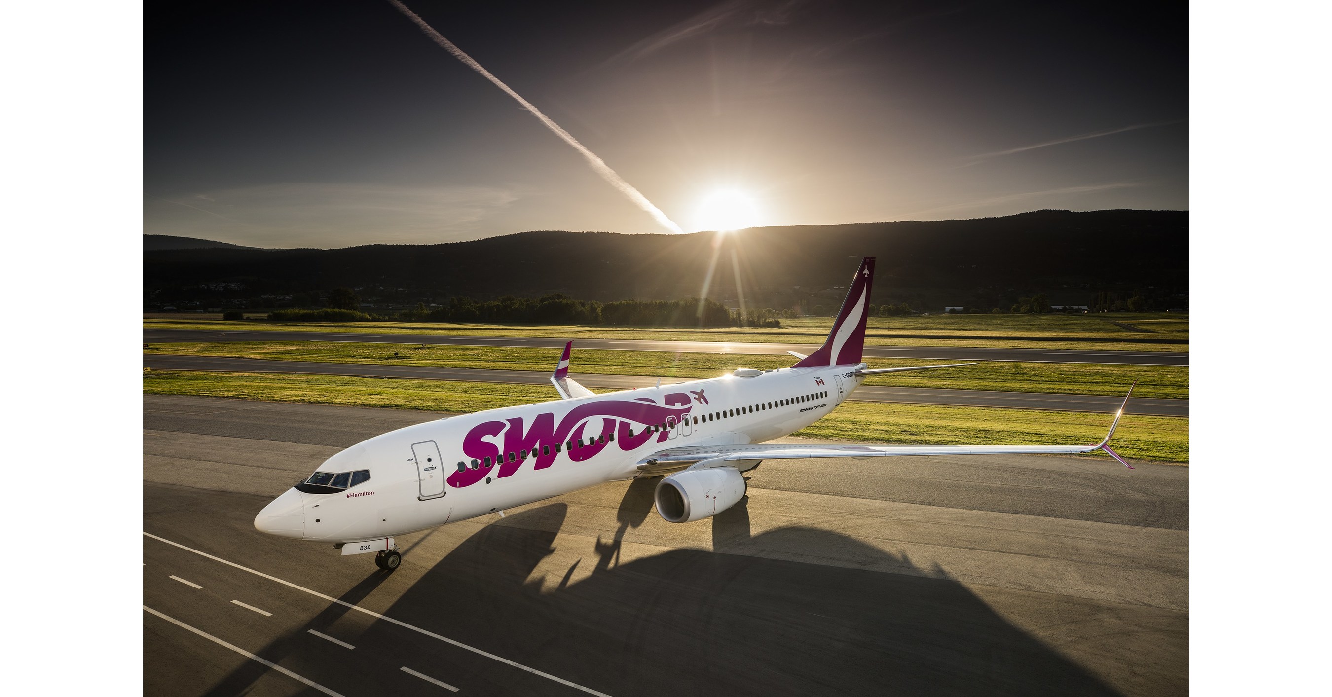 Painting the skies pink: Swoop livery unveiled