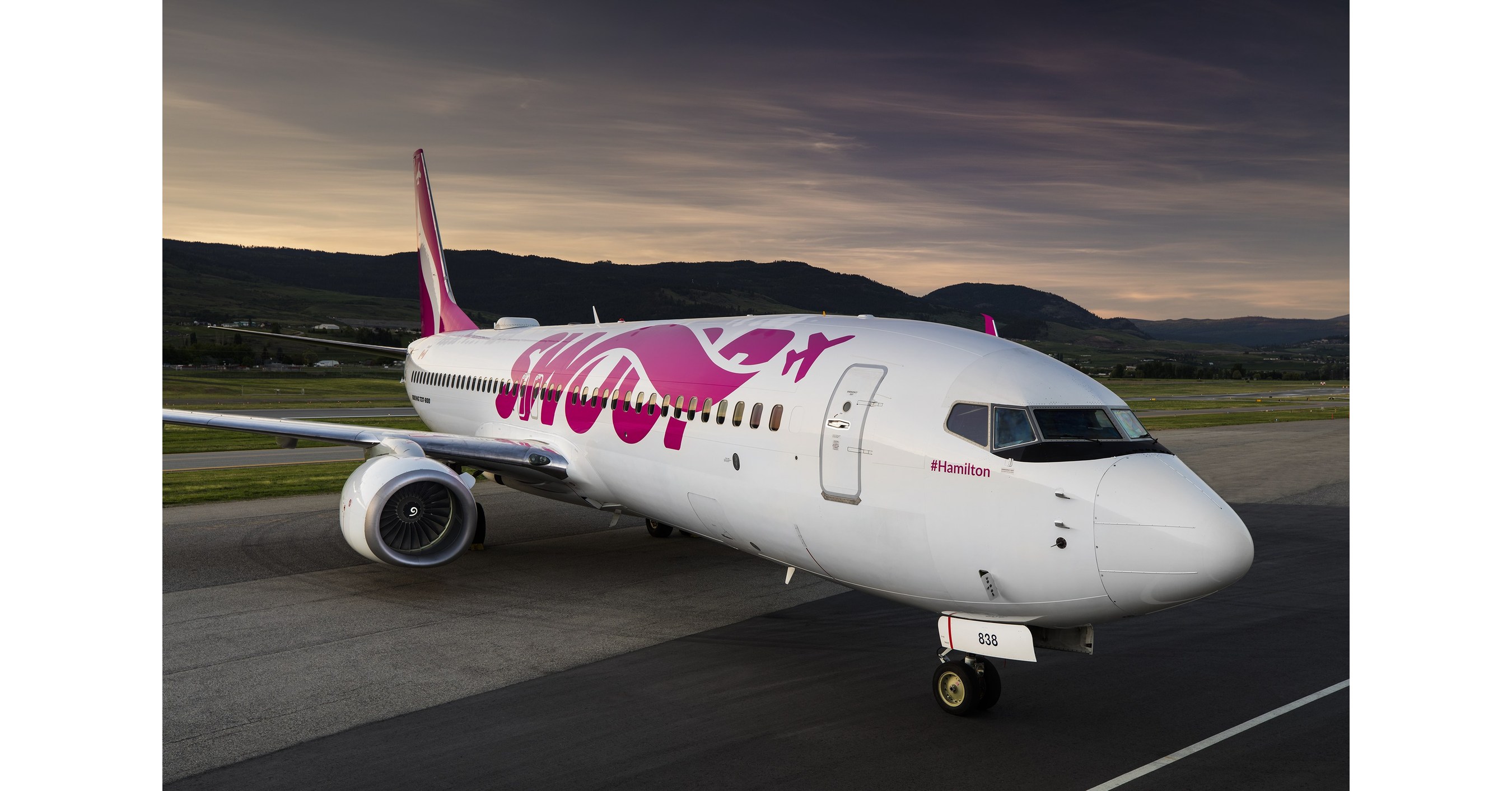 Painting the skies pink: Swoop livery unveiled