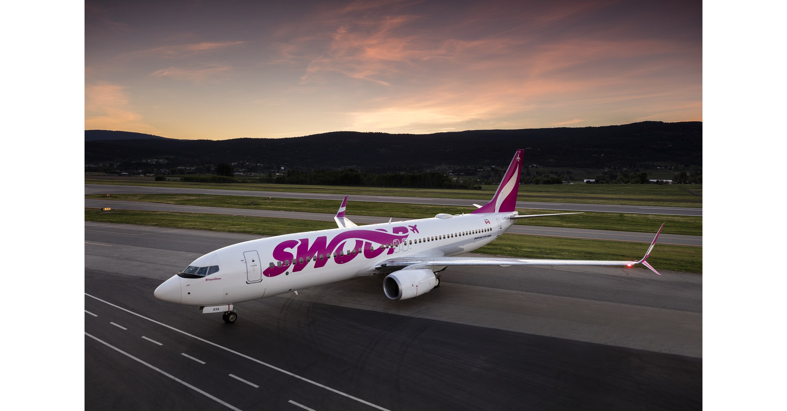 Painting the skies pink: Swoop livery unveiled