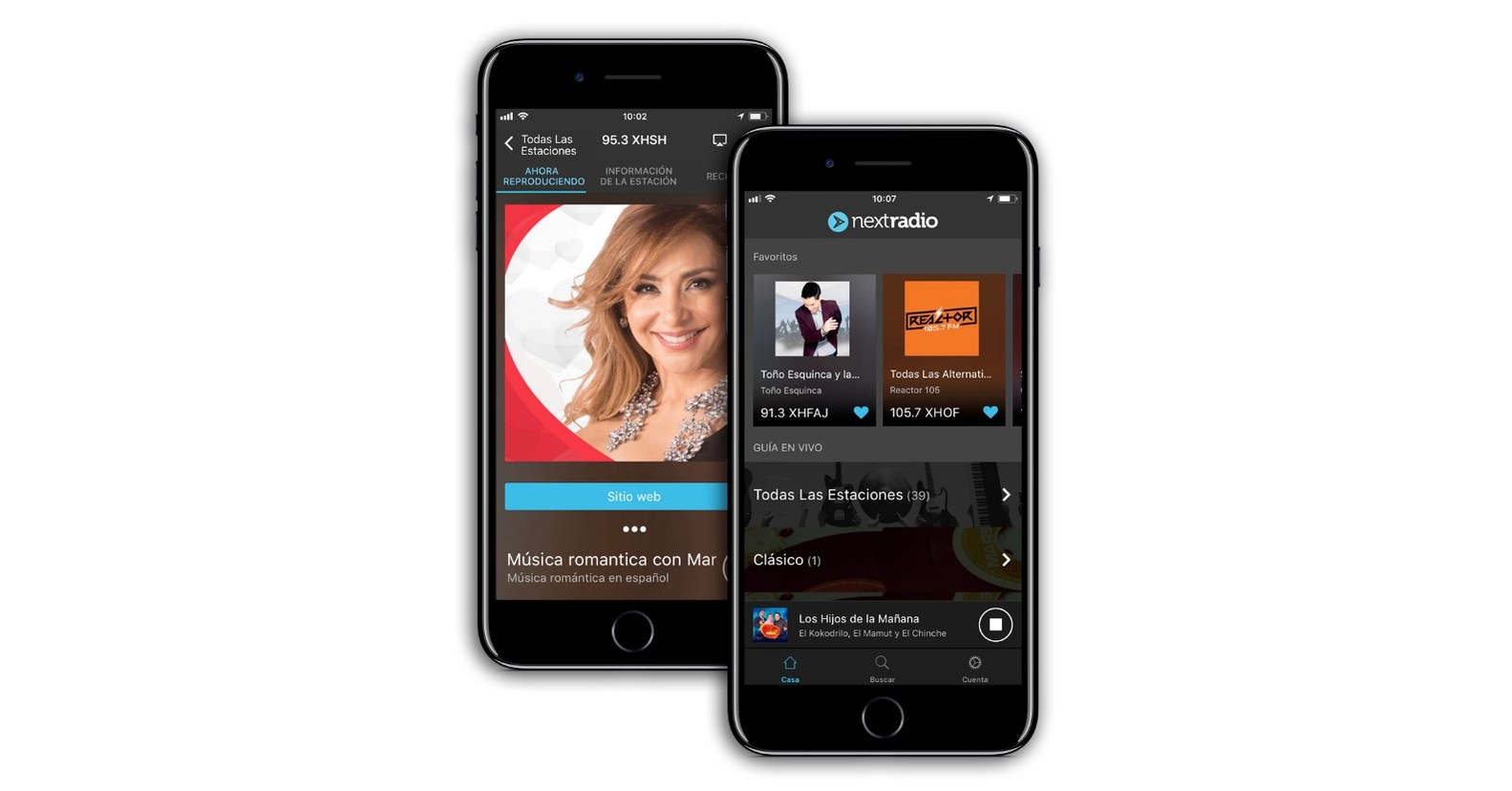 NextRadio® lanza streaming de Radio FM en México