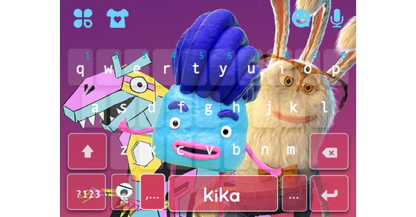 Kika Tech Powers Imaginary Friend Society Virtual Keyboard for the ...