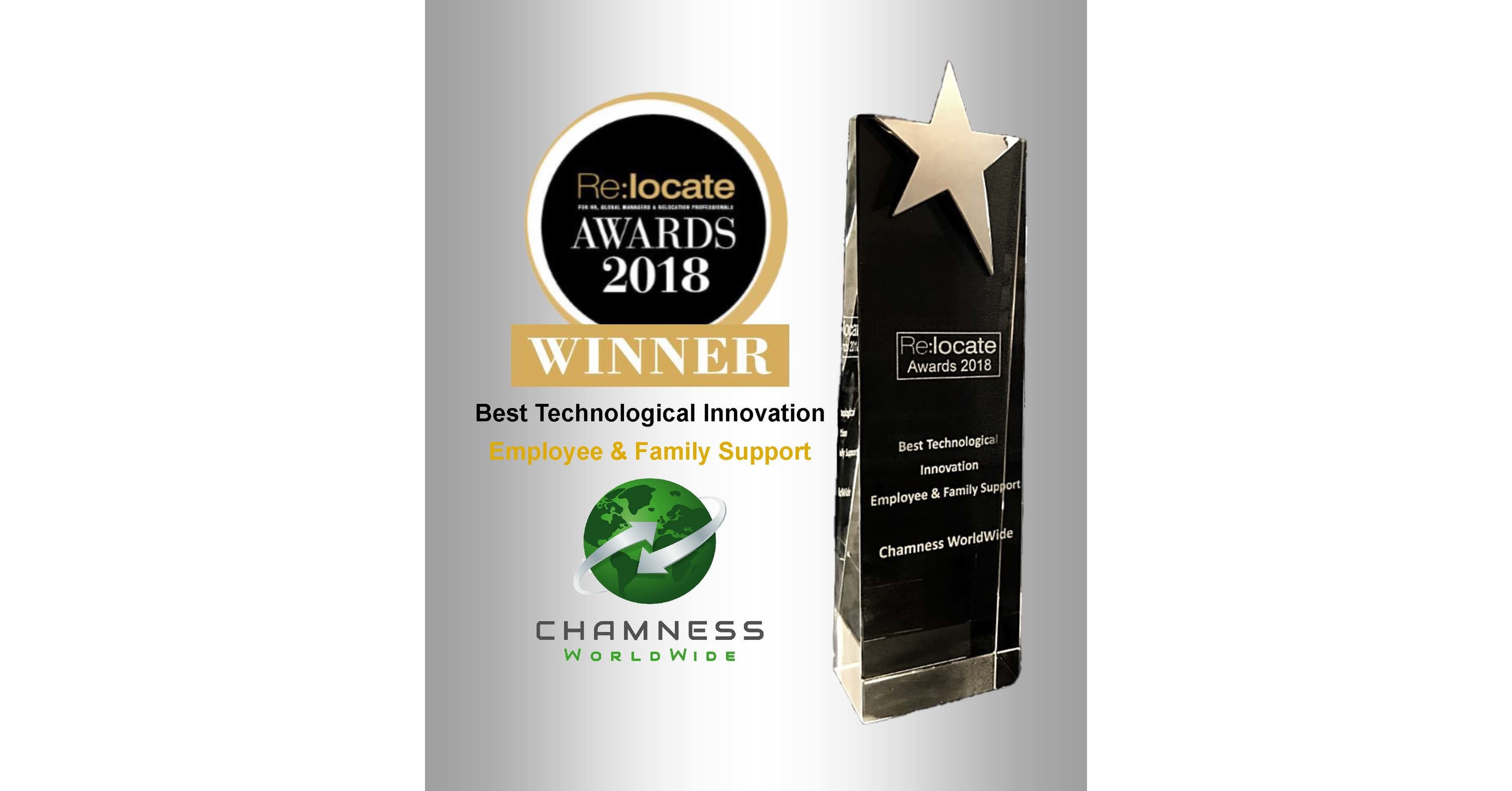 Chamness WorldWide Wins Best Technological Innovation - Employee and ...