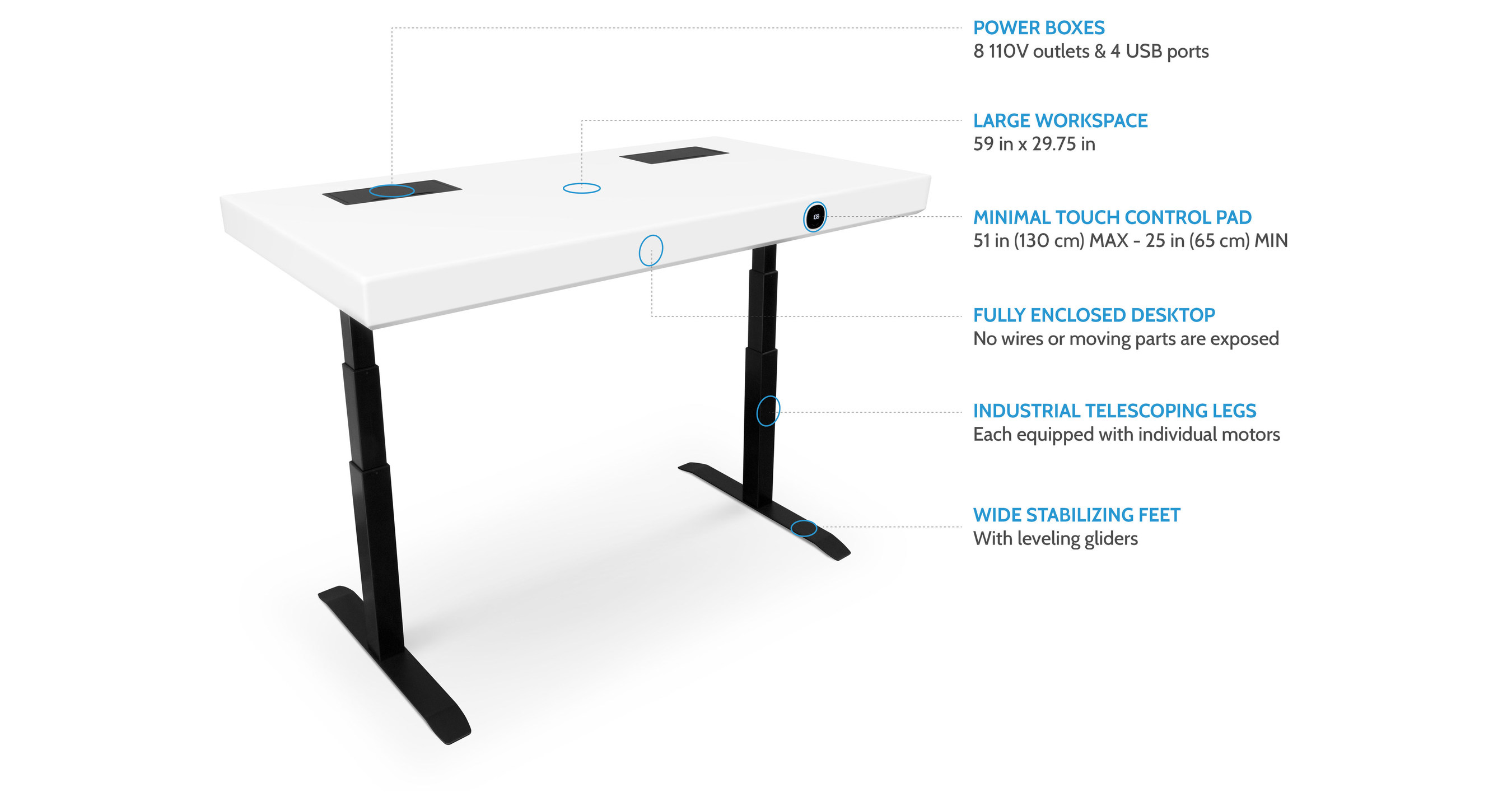 Topp Essentials Launches Ergonomic Sky Stand Up Desk