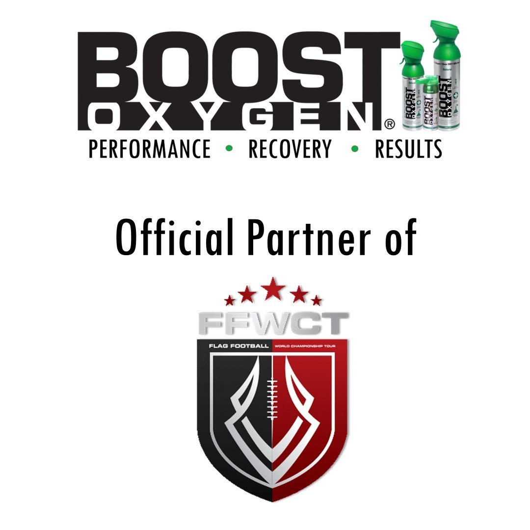 Boost is the Official Oxygen of Flag Football Players