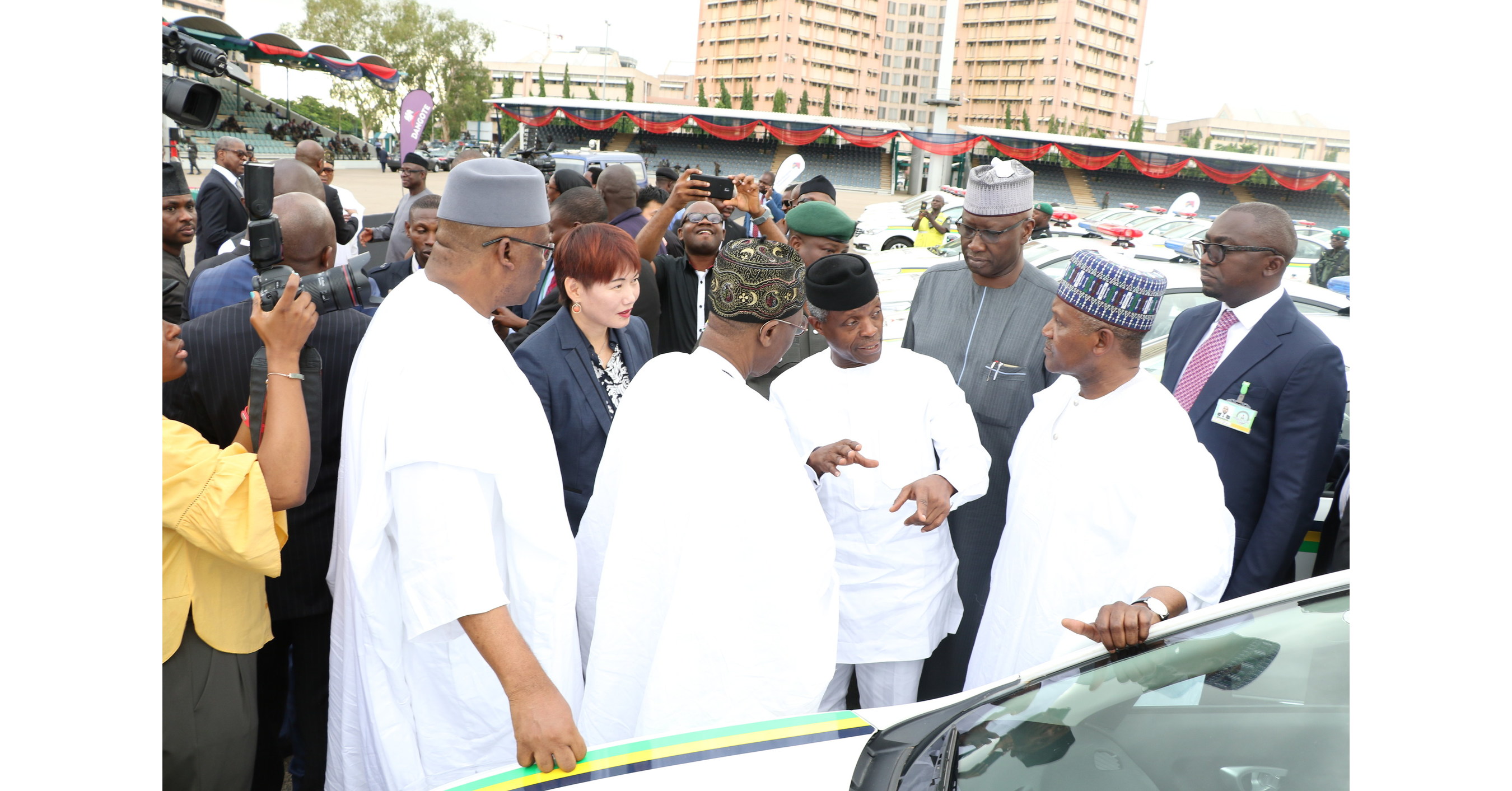 GAC Motor entrega 150 unidades del modelo GA3S a la policía de Nigeria