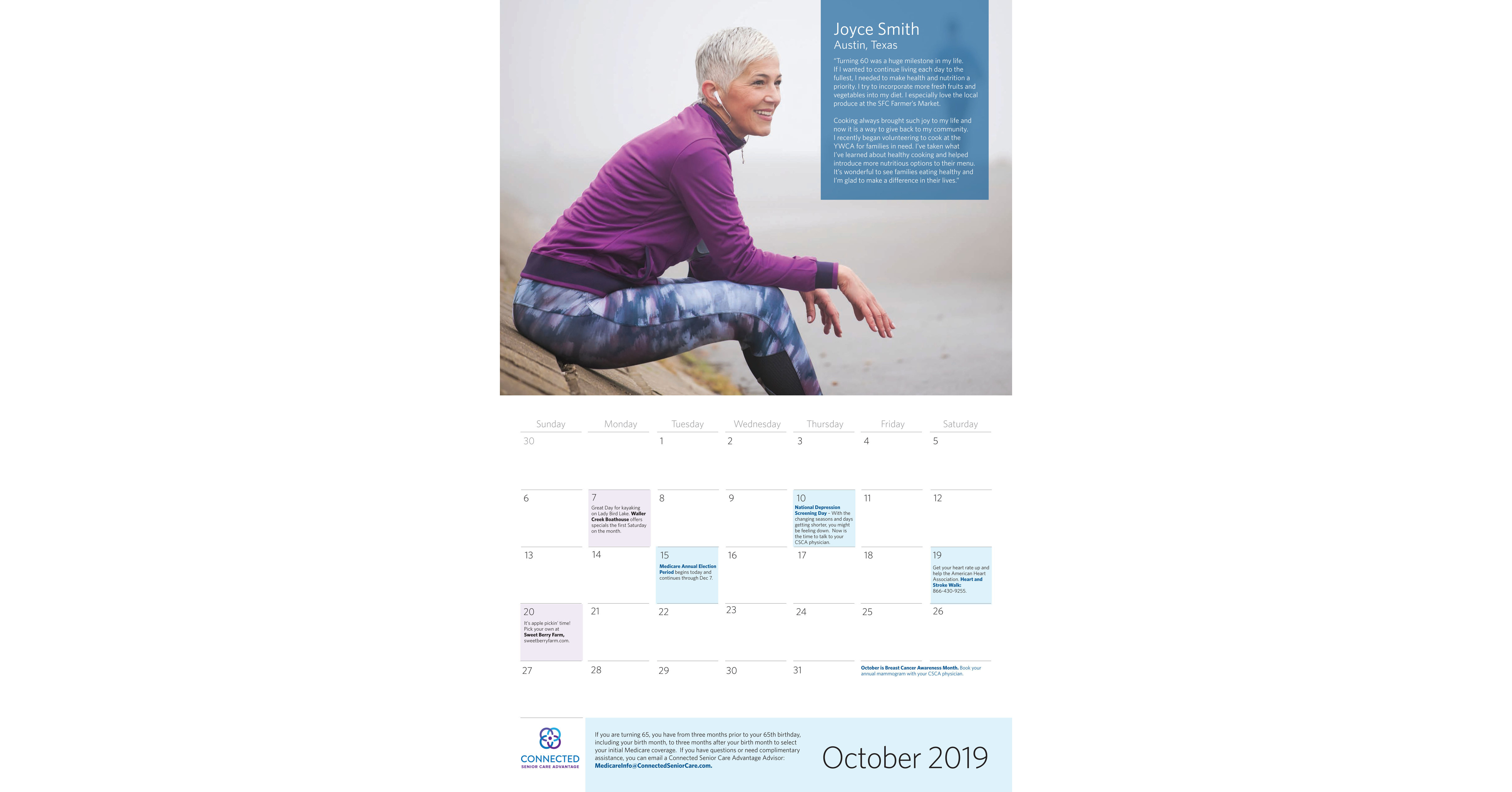 Enter the Austin 60 Strong Calendar Contest: Celebrate Life After 60!